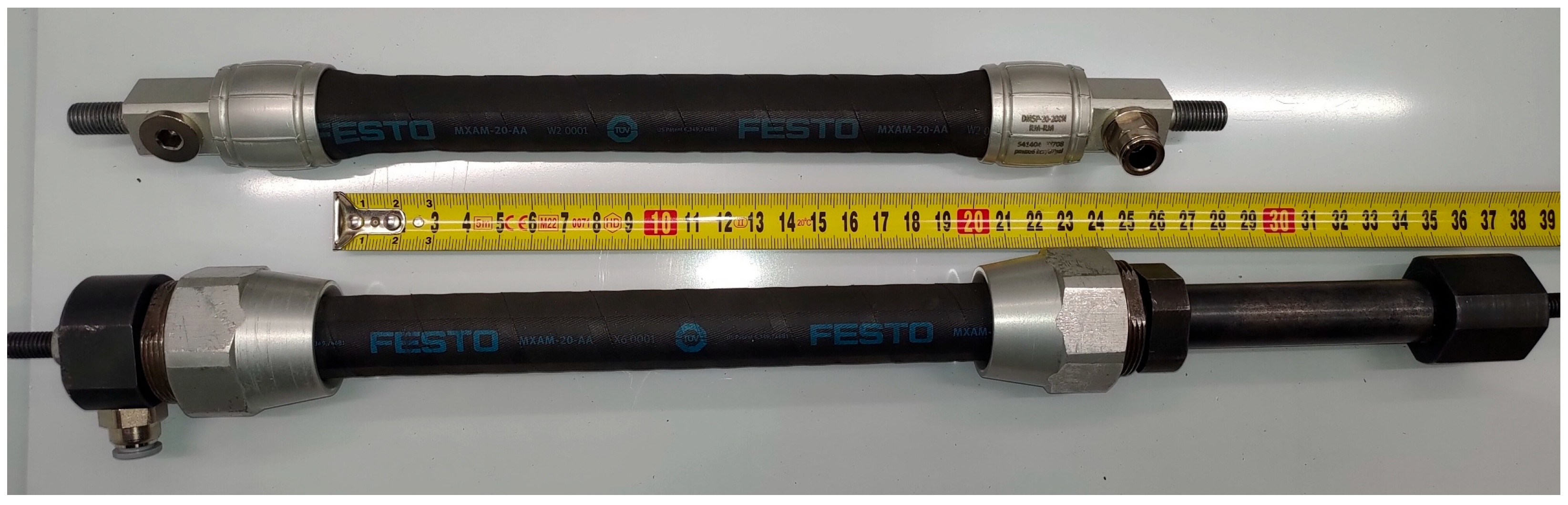 Pressure-Dependent Hysteresis in a Spring–Rod Compact Pneumatic ...