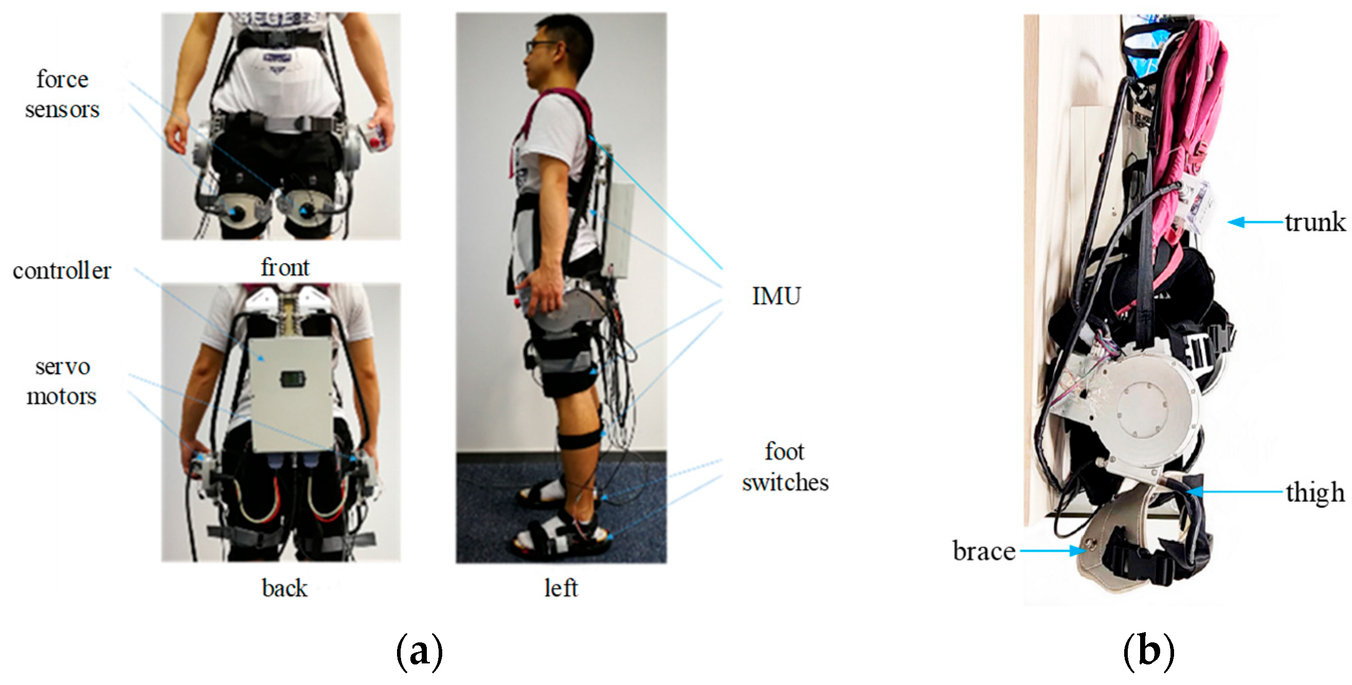 Dynamic Parameter Identification of a Hip Exoskeleton Using RLS-GA