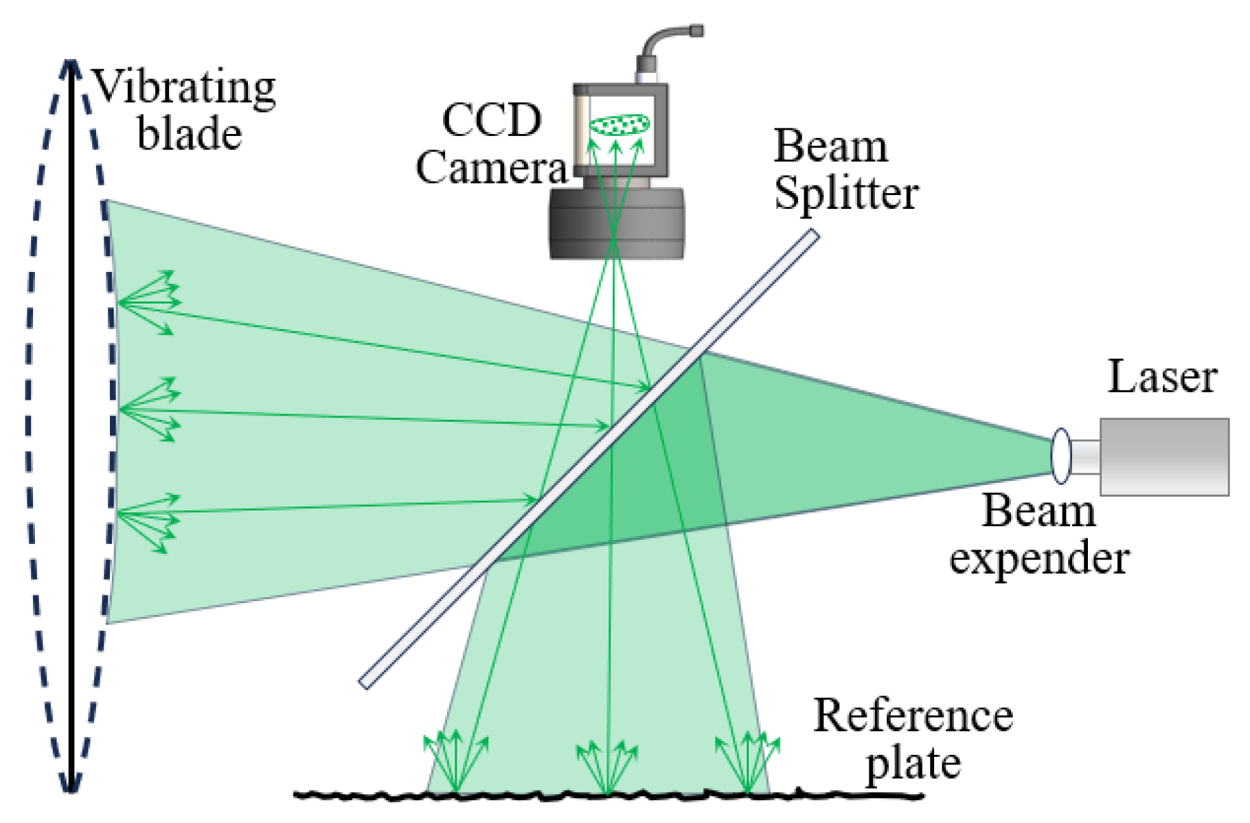 A Full-Field Wideband Modal Testing Method for Turbine Blades