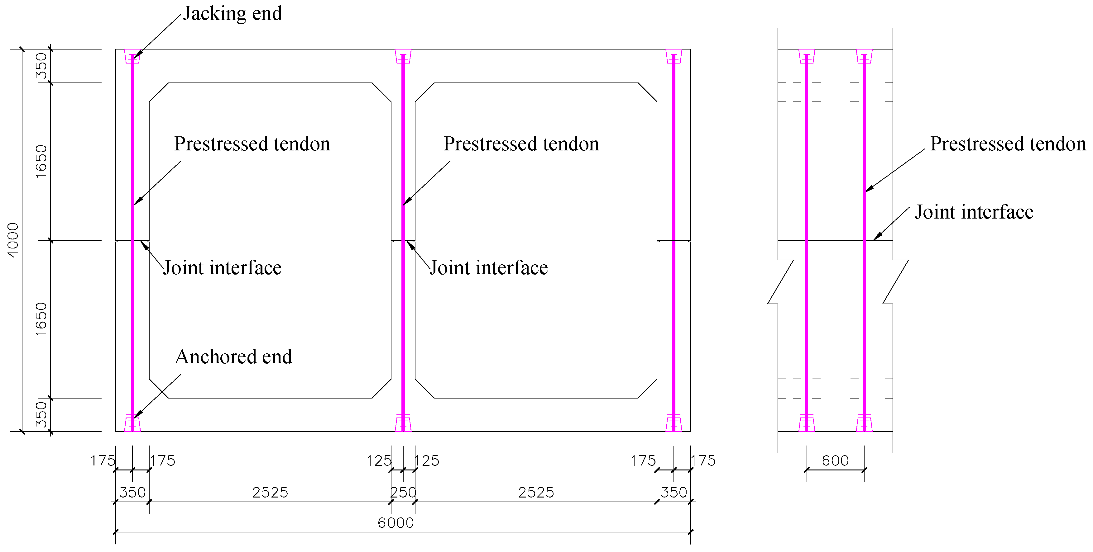 Double-Cell Prefabricated Utility Tunnel Composed of Groove-Shaped ...