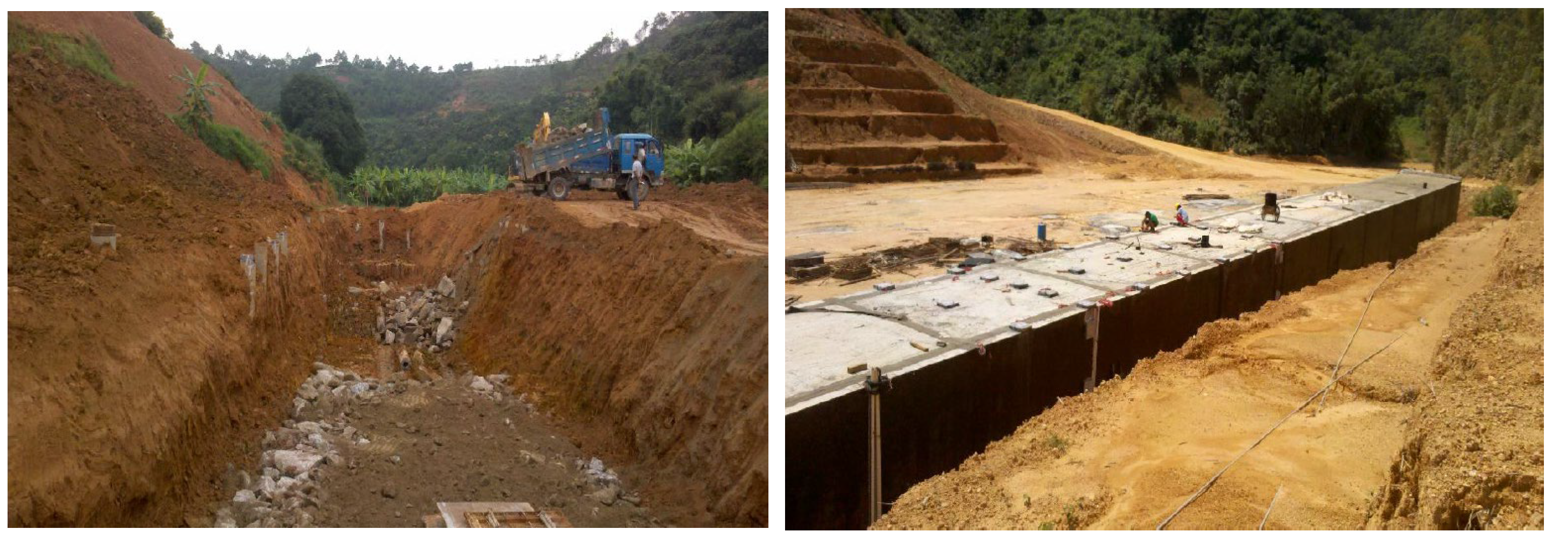 Study on Distribution Law of Vertical Earth Pressure on the Top of High ...