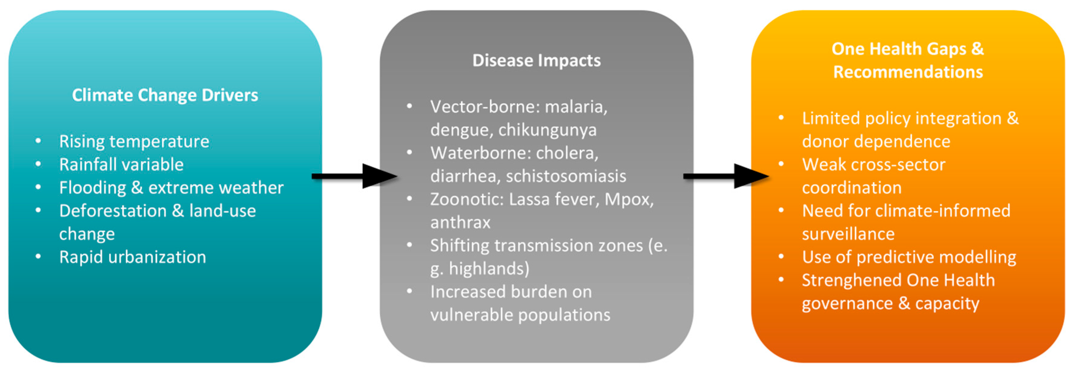 A One Health Approach to Climate-Driven Infectious Diseases in Sub ...