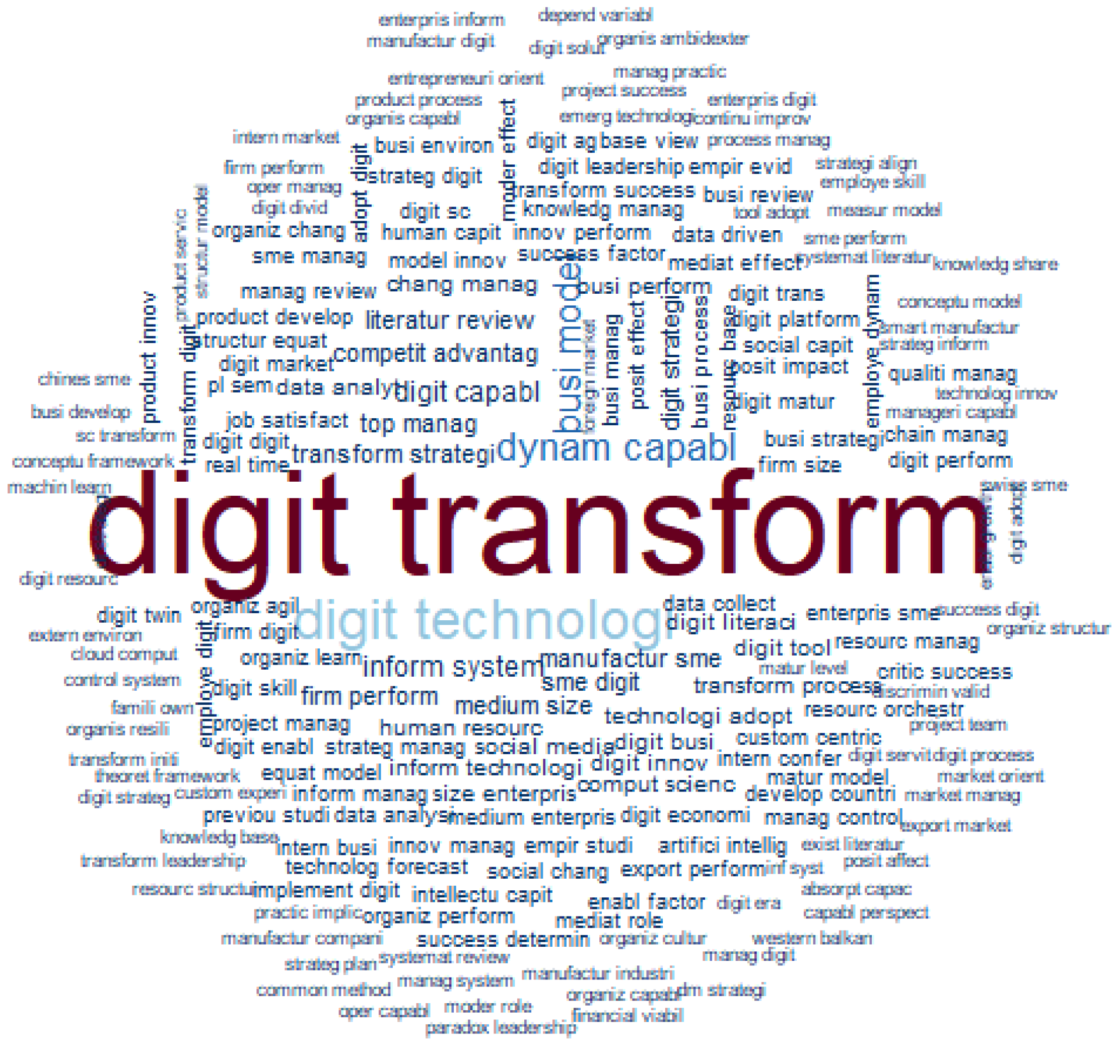 Reviewing and Mapping the Digital Transformation Process of SMEs