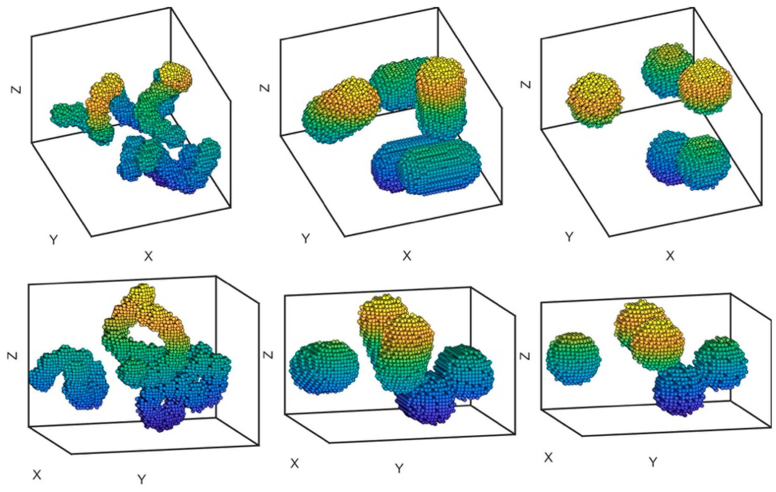 Light Scattering from Small Clusters of Chiral and Symmetric Particles ...