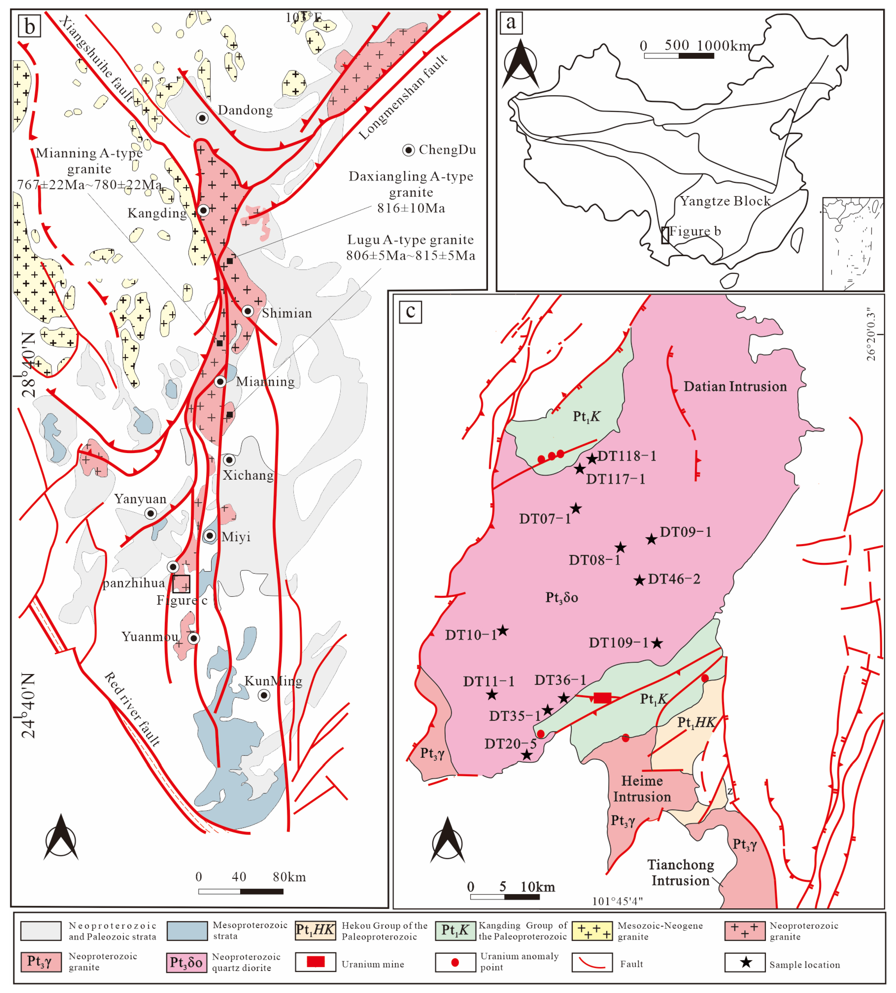 Petrogenesis of Quartz Diorite in the Datian Complex, Western Yangtze ...