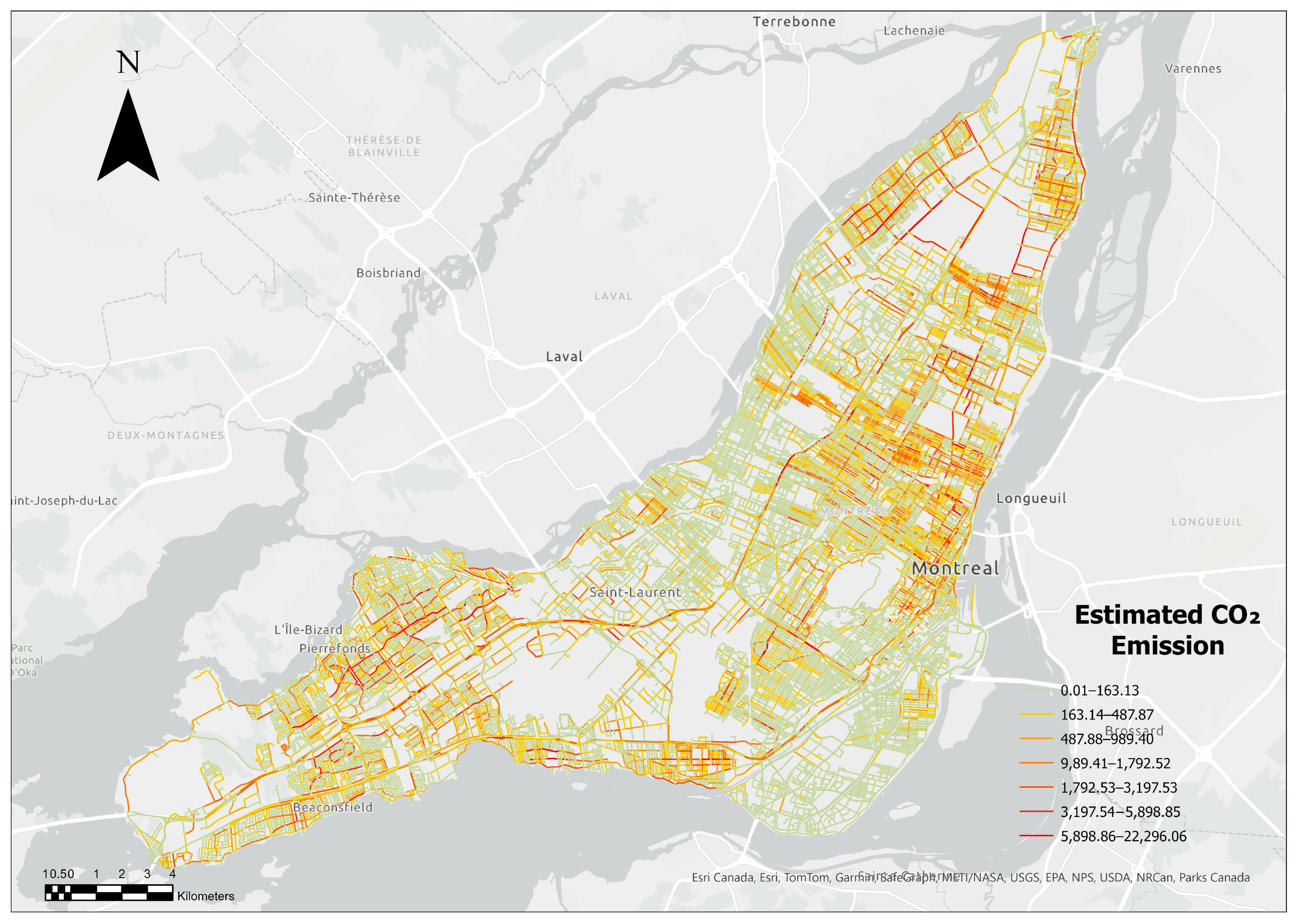 Decarbonizing Urban Transportation: A Case Study of Montreal