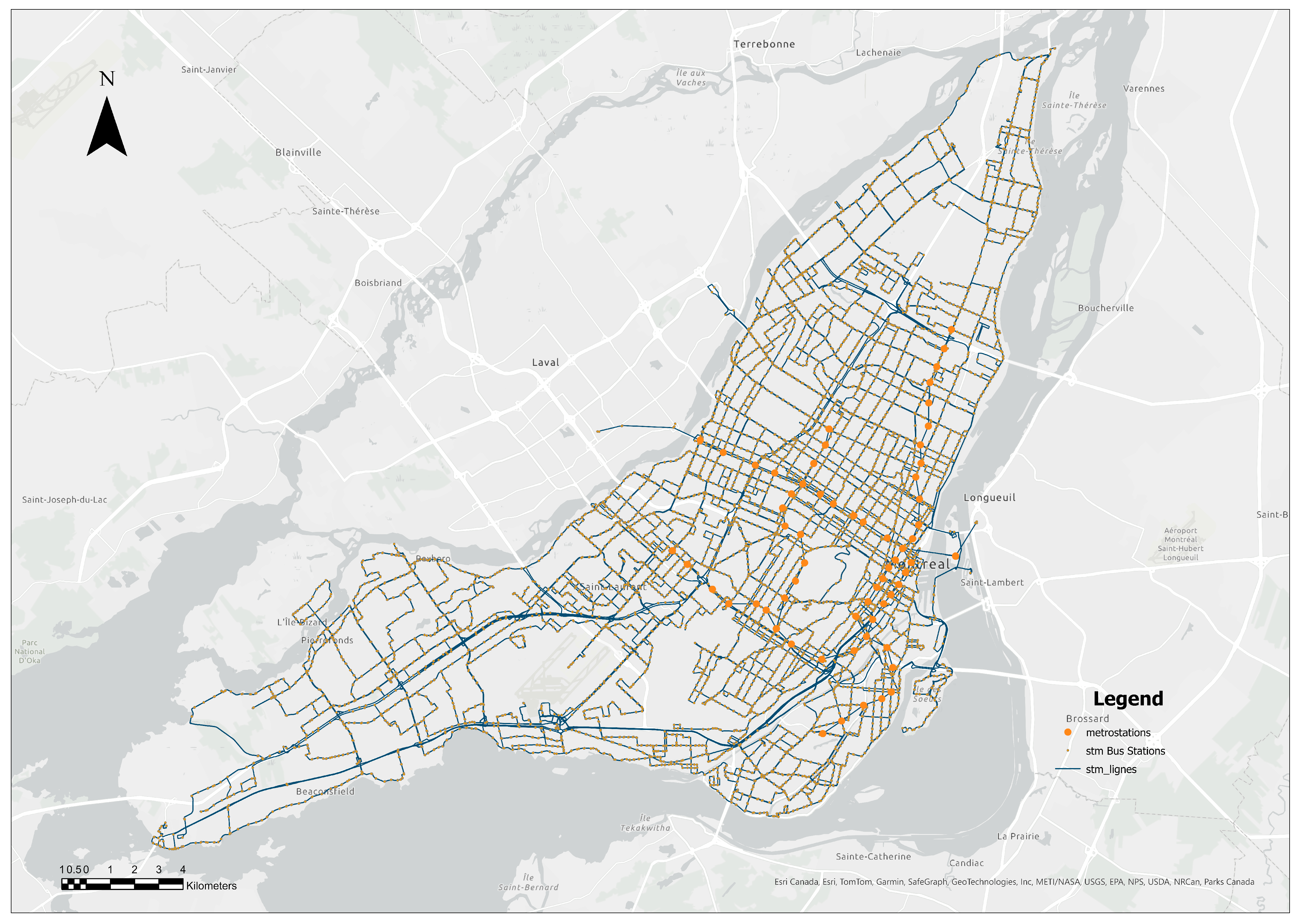 Decarbonizing Urban Transportation: A Case Study of Montreal