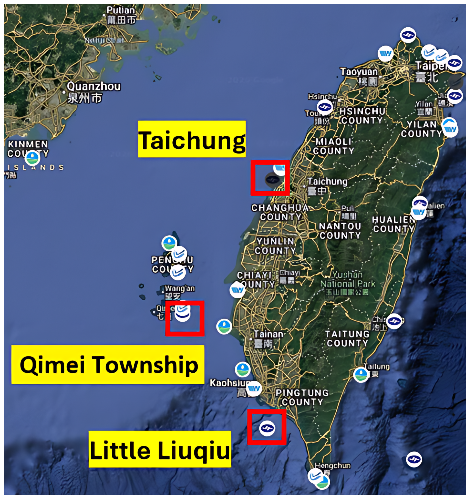 Developing a Marine Hazard Potential Map of the Taiwan Strait Using ...