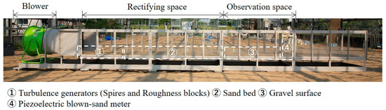 Vertical Profiles of Wind-Blown Sand Flux over Fine Gravel Surfaces and ...