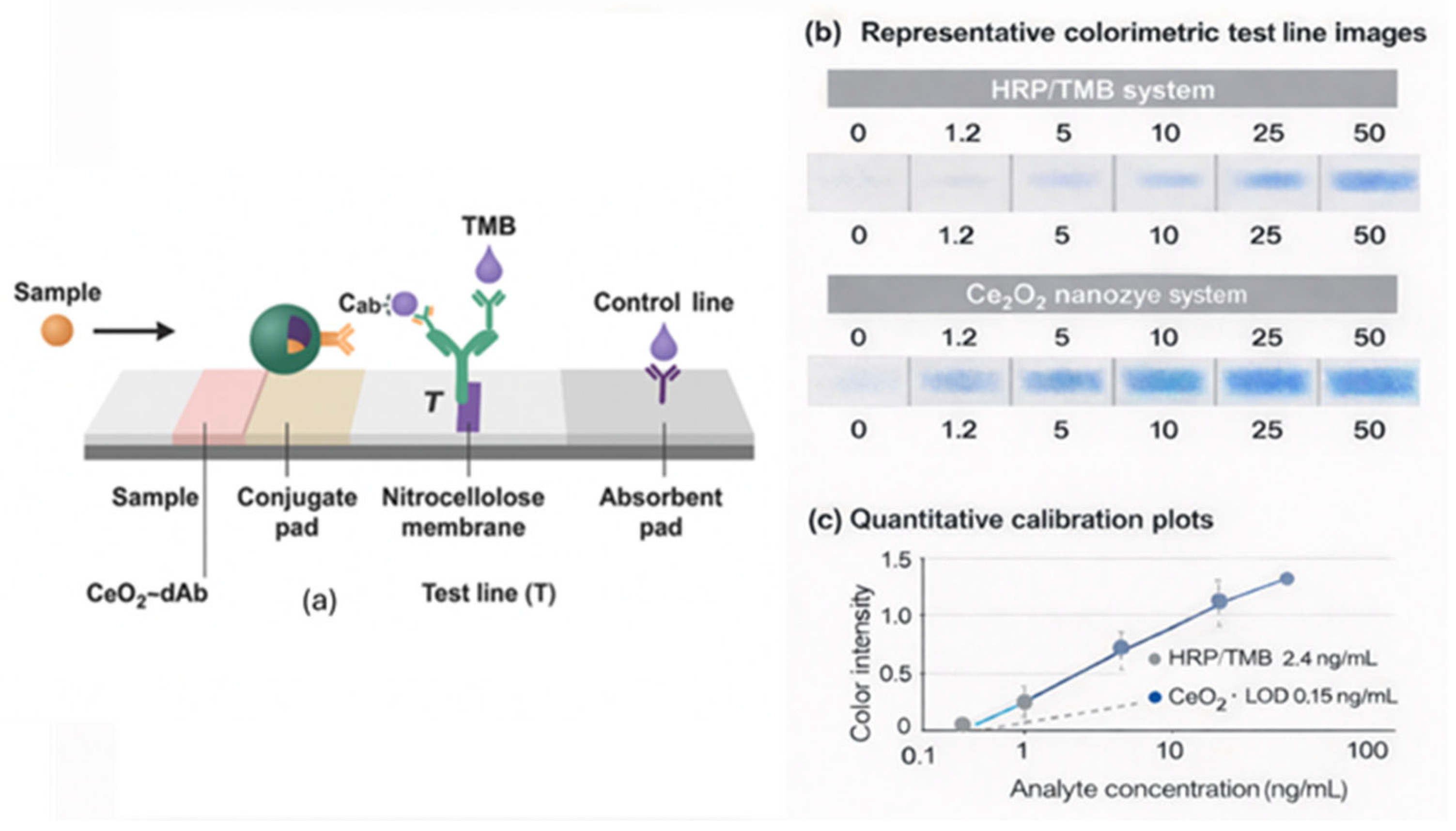 Overcoming HRP/TMB/H2O2 Limitations in LFIAs Using Cerium Oxide ...