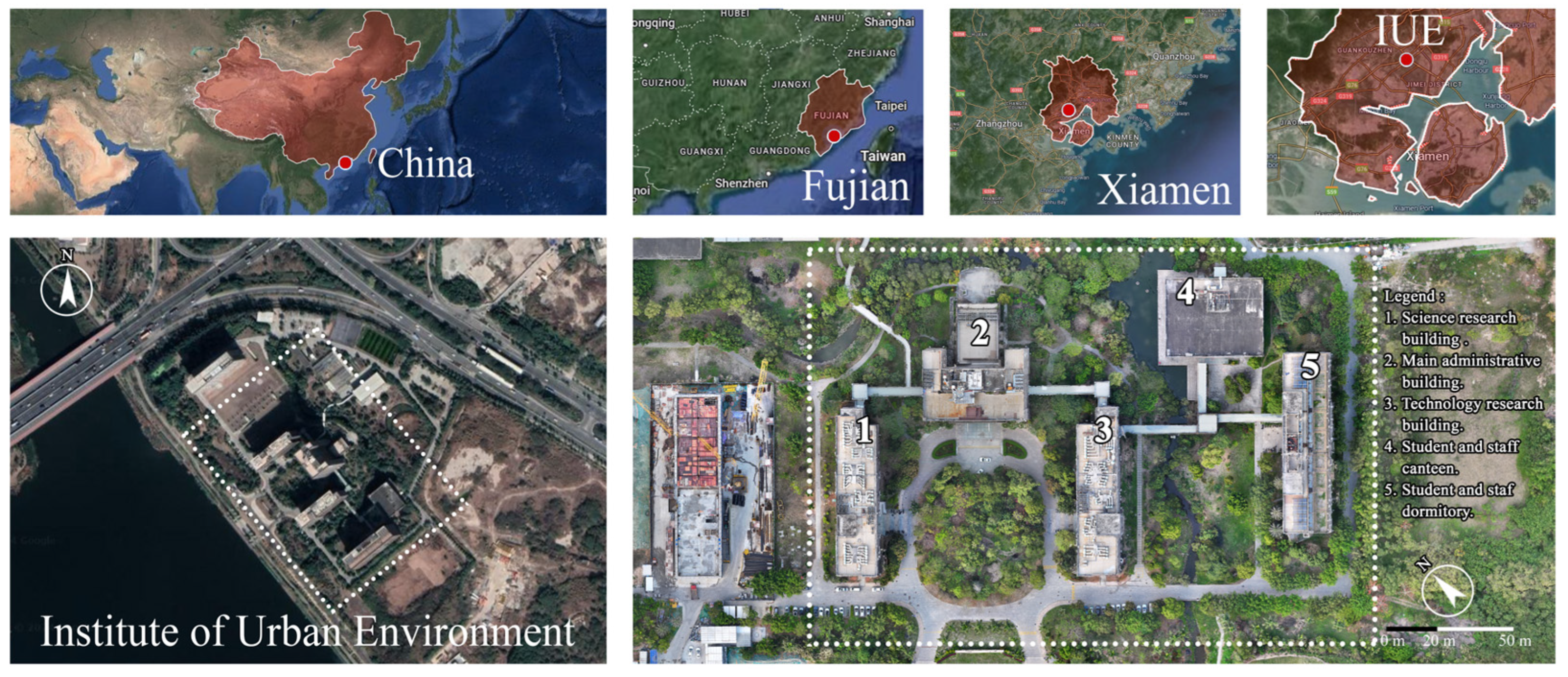 Assessing the Impact of Building Surface Materials on Local Thermal ...