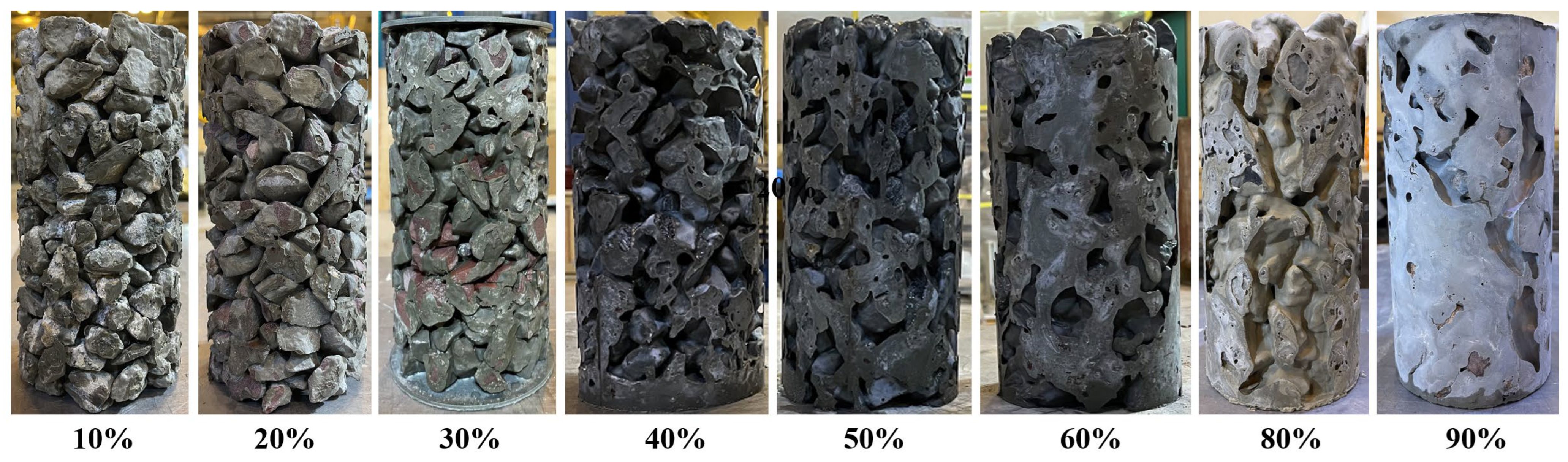 Experimental Study on Mechanical Properties of Cemented Granular ...