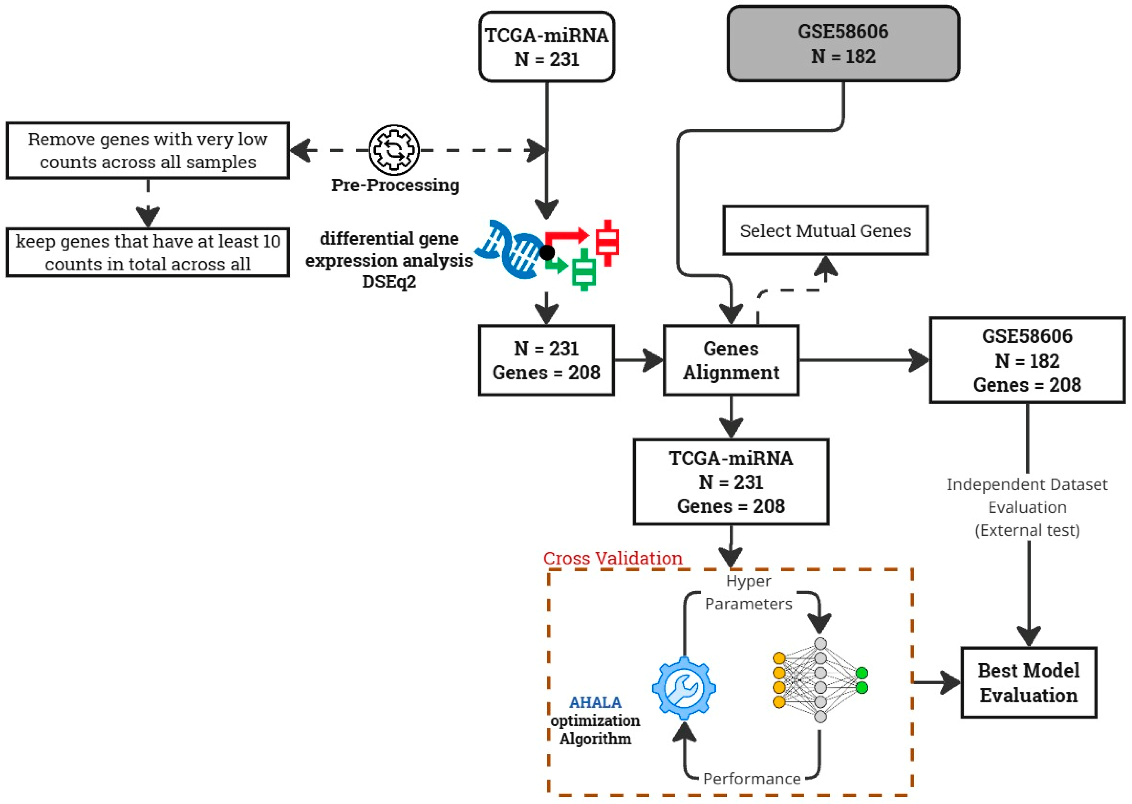 miRNA-Based Breast Cancer Subtyping Using AHALA Multi-Stage ...