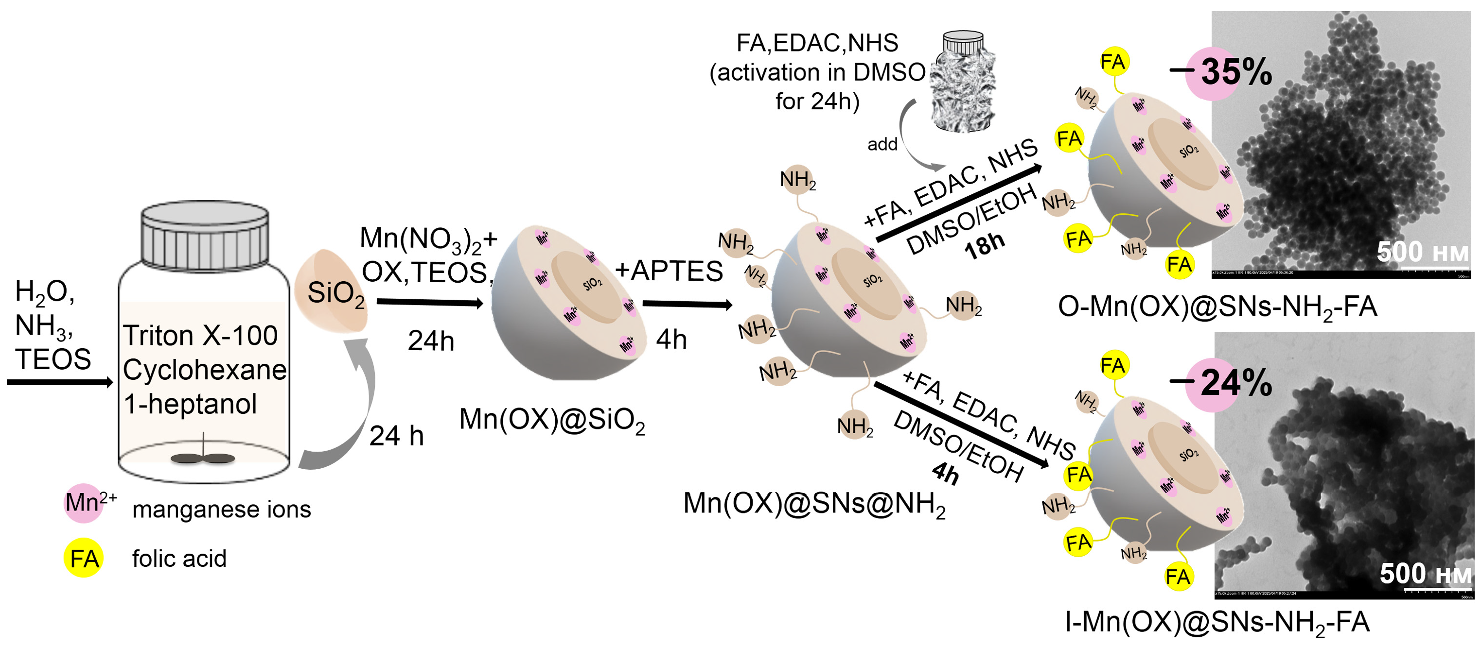 An Optimal Synthetic Strategy for Conjugating Folic Acid with Manganese ...