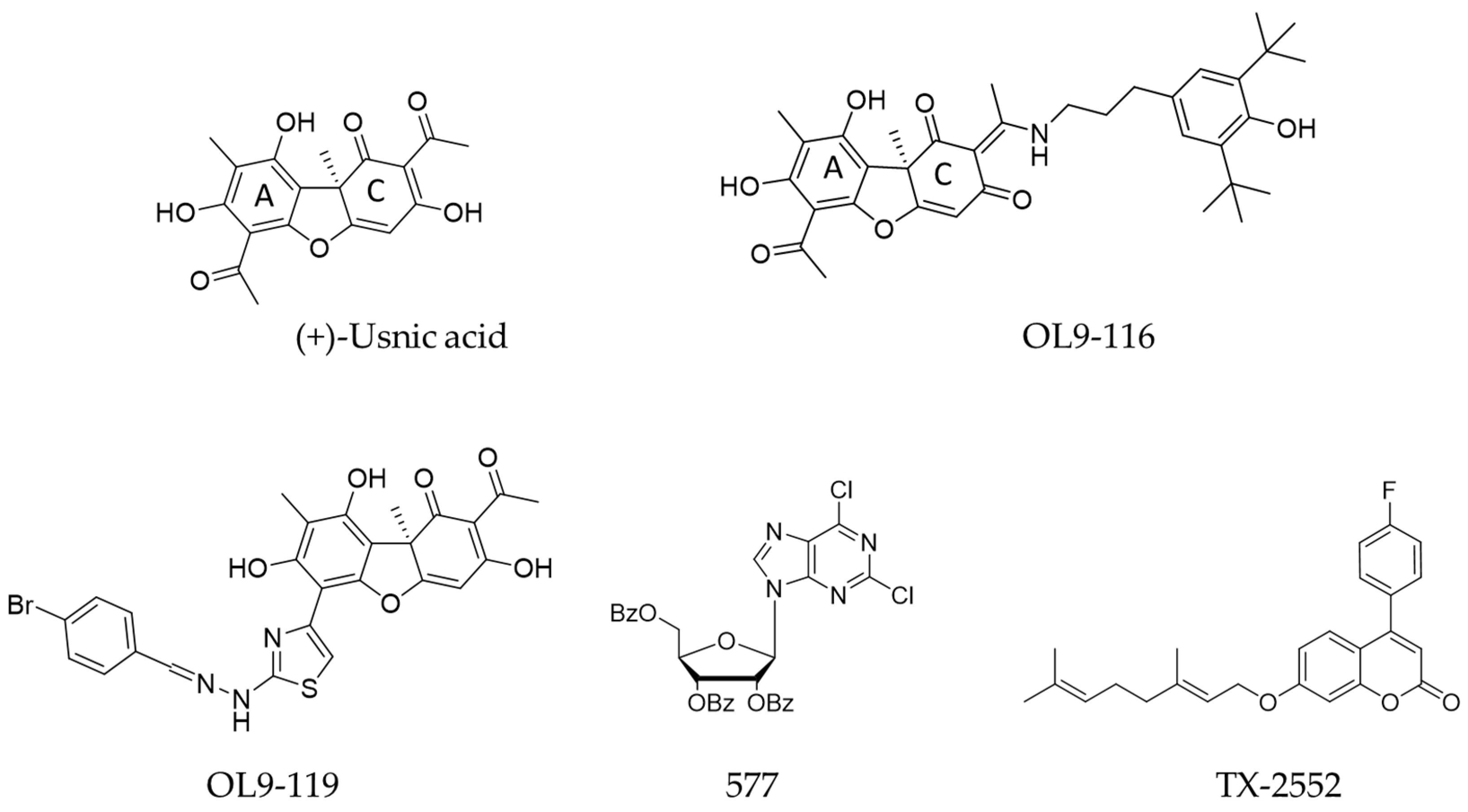 The Influence of TDP1 Inhibitor Usnic Acid Derivative OL9-116 on the ...