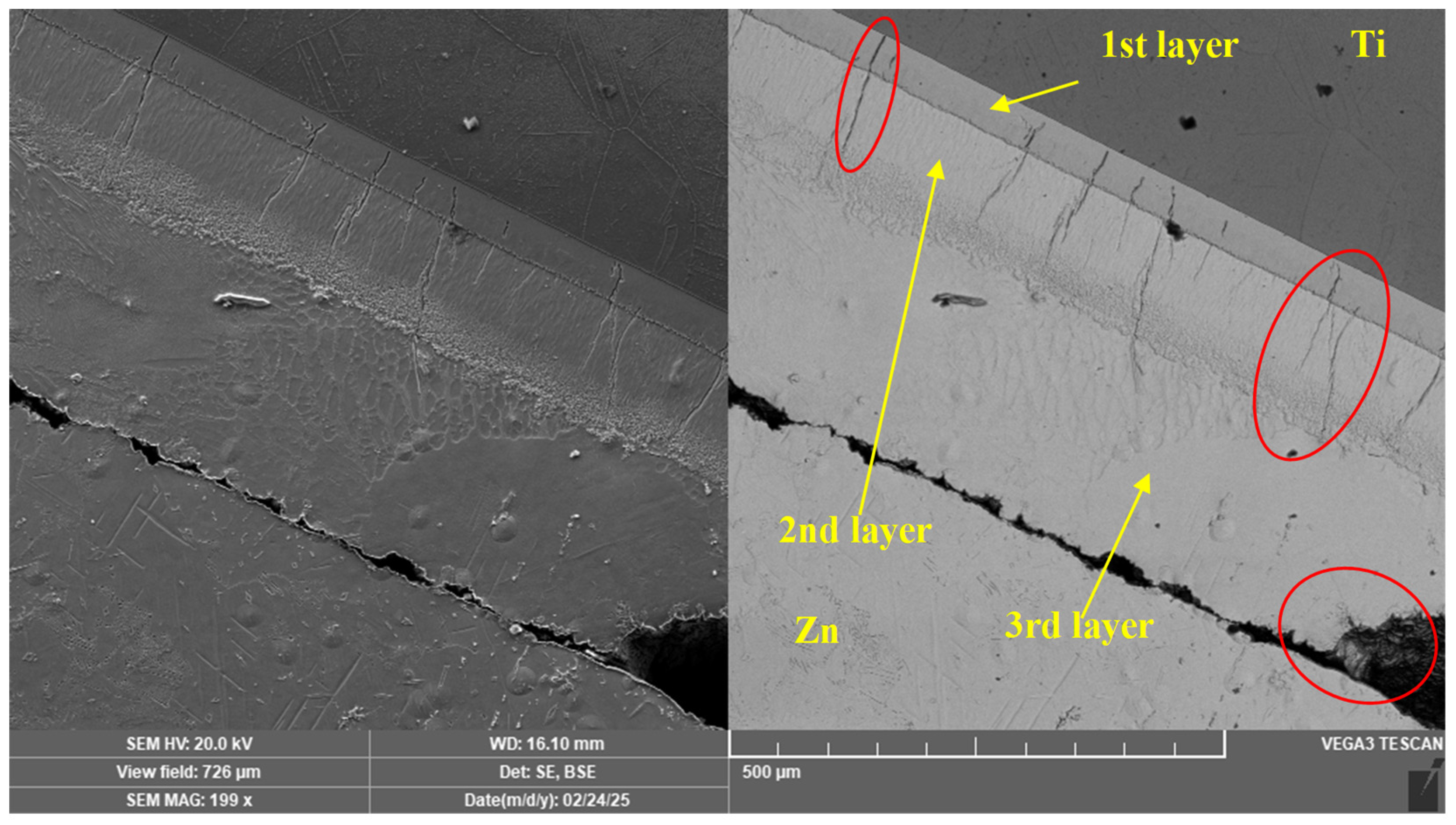 Characterization of the Intermetallic Phases in Ti/Zn and TiAlV/Zn ...