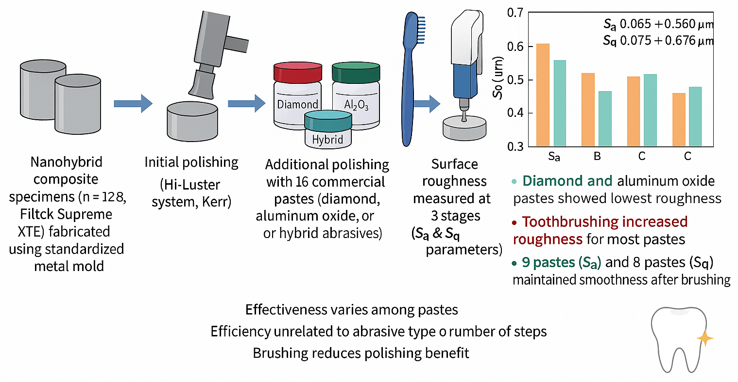 Influence of Composite Polishing Pastes on Surface Roughness and Their ...