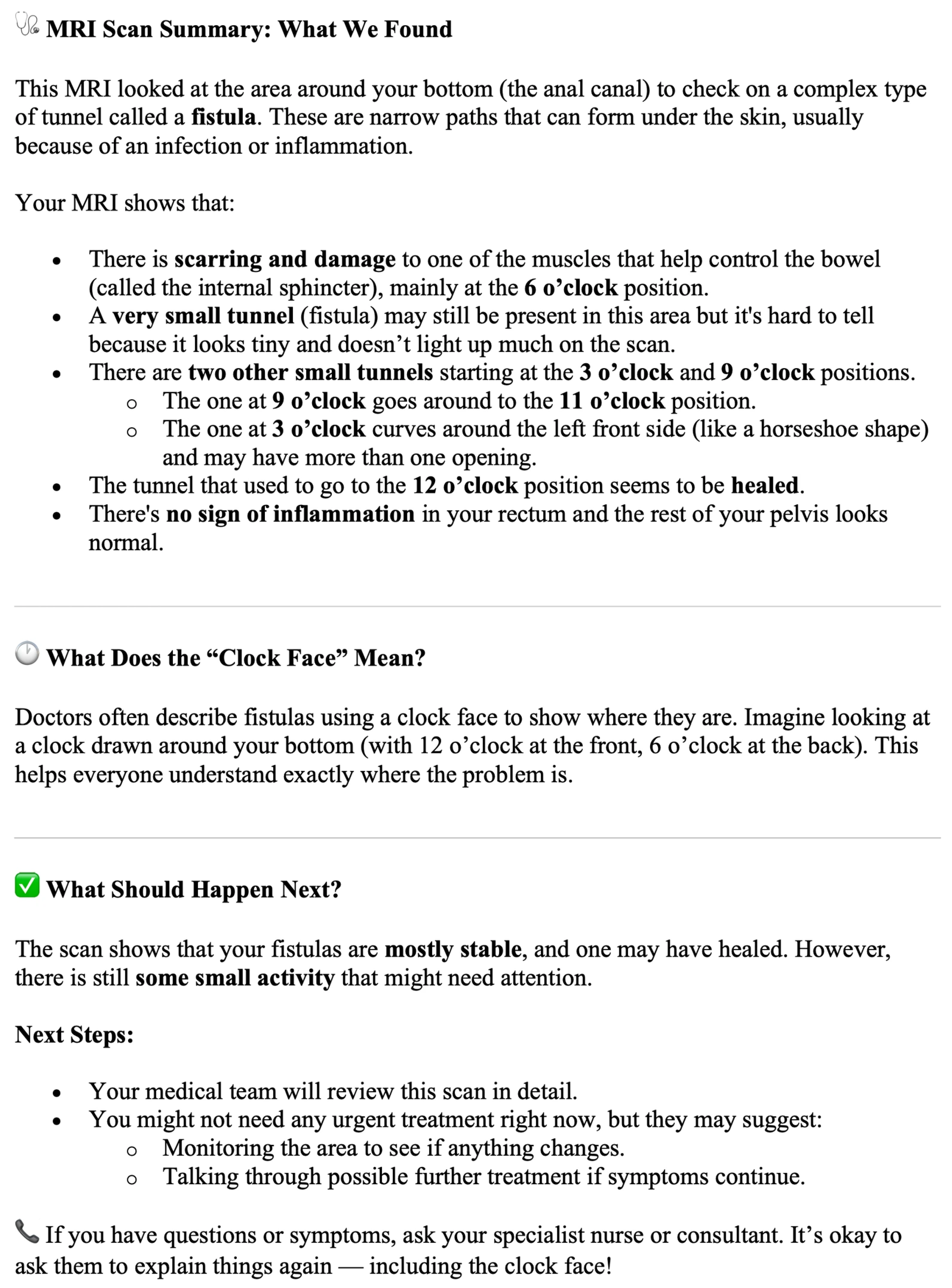 Enhancing Patient Understanding of Perianal Fistula MRI Findings Using ...
