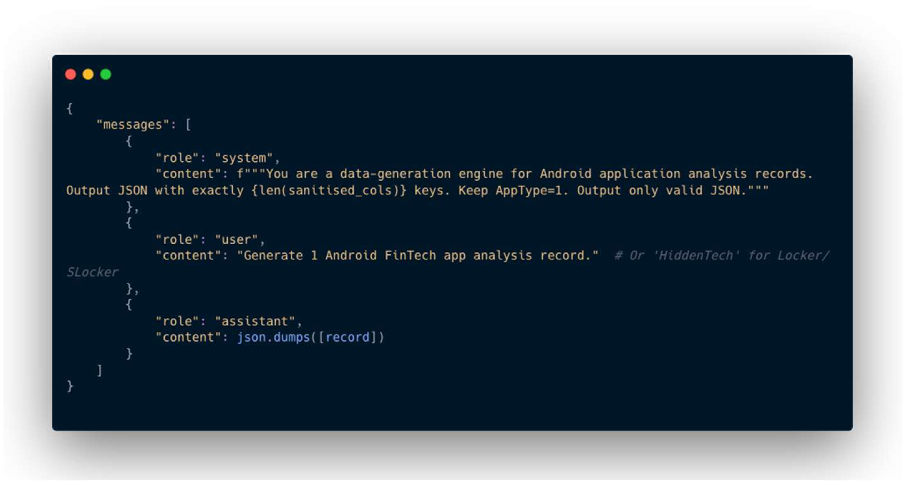 LLM-Generated Samples for Android Malware Detection