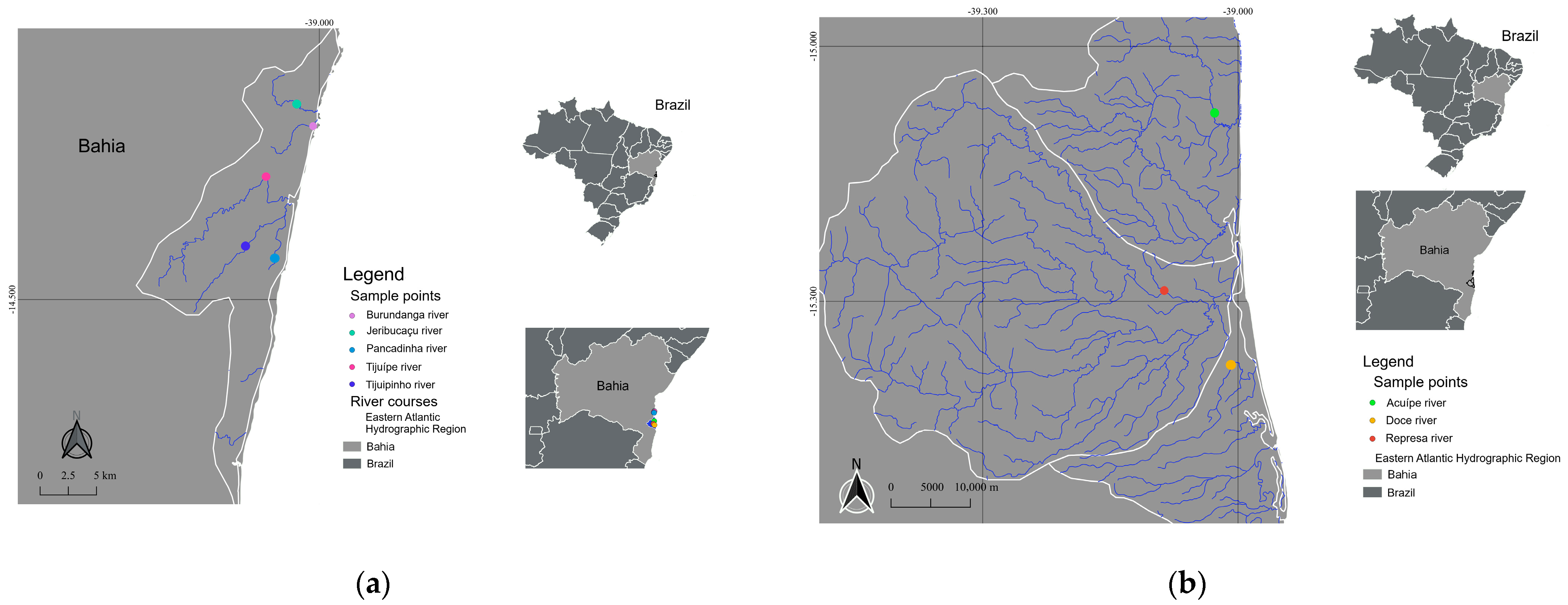 Diversity Patterns of Decapod Crustaceans in Small Coastal Rivers of ...