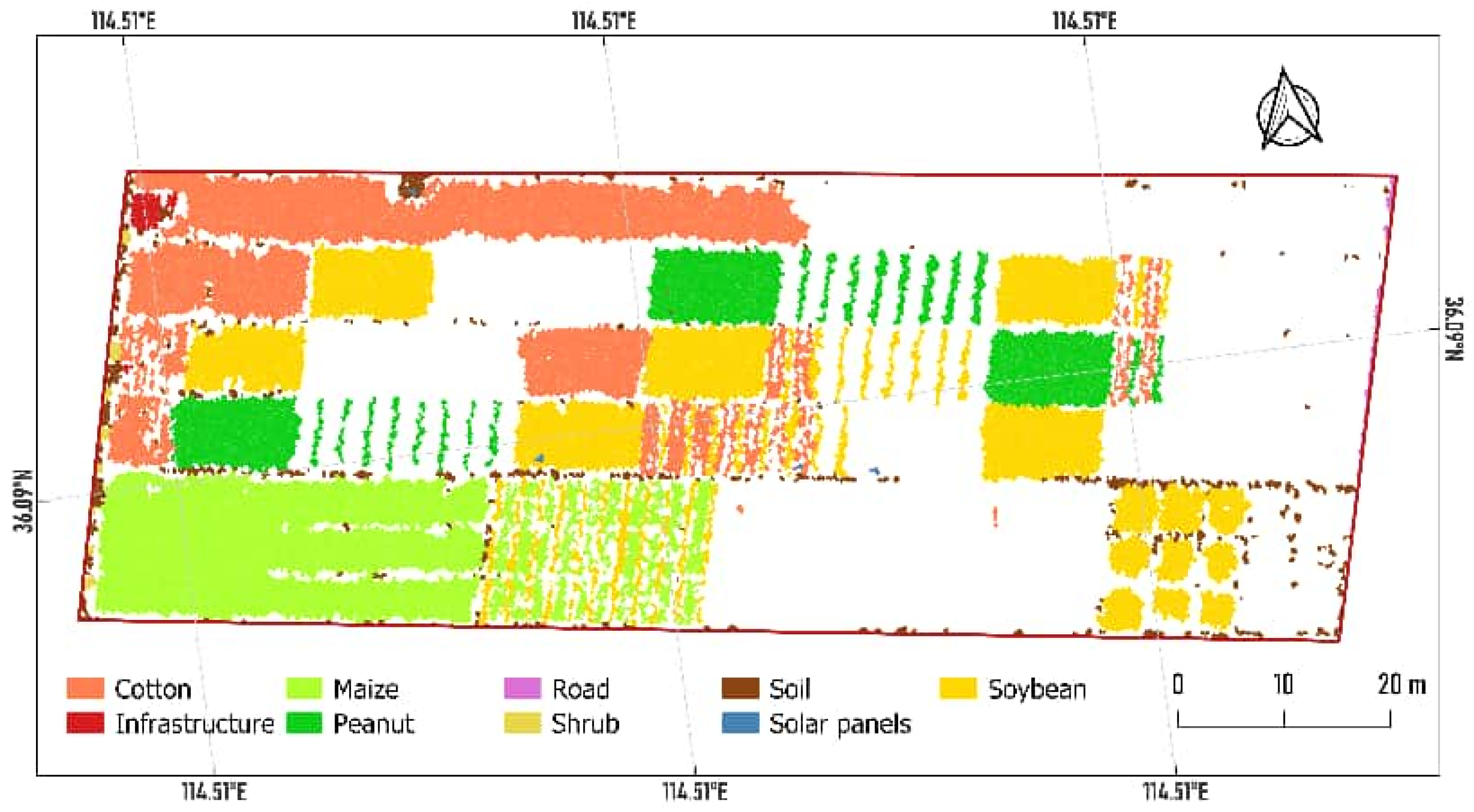 Comparative Analysis of Machine Learning Algorithms for Object-Based Crop Classification Using ...