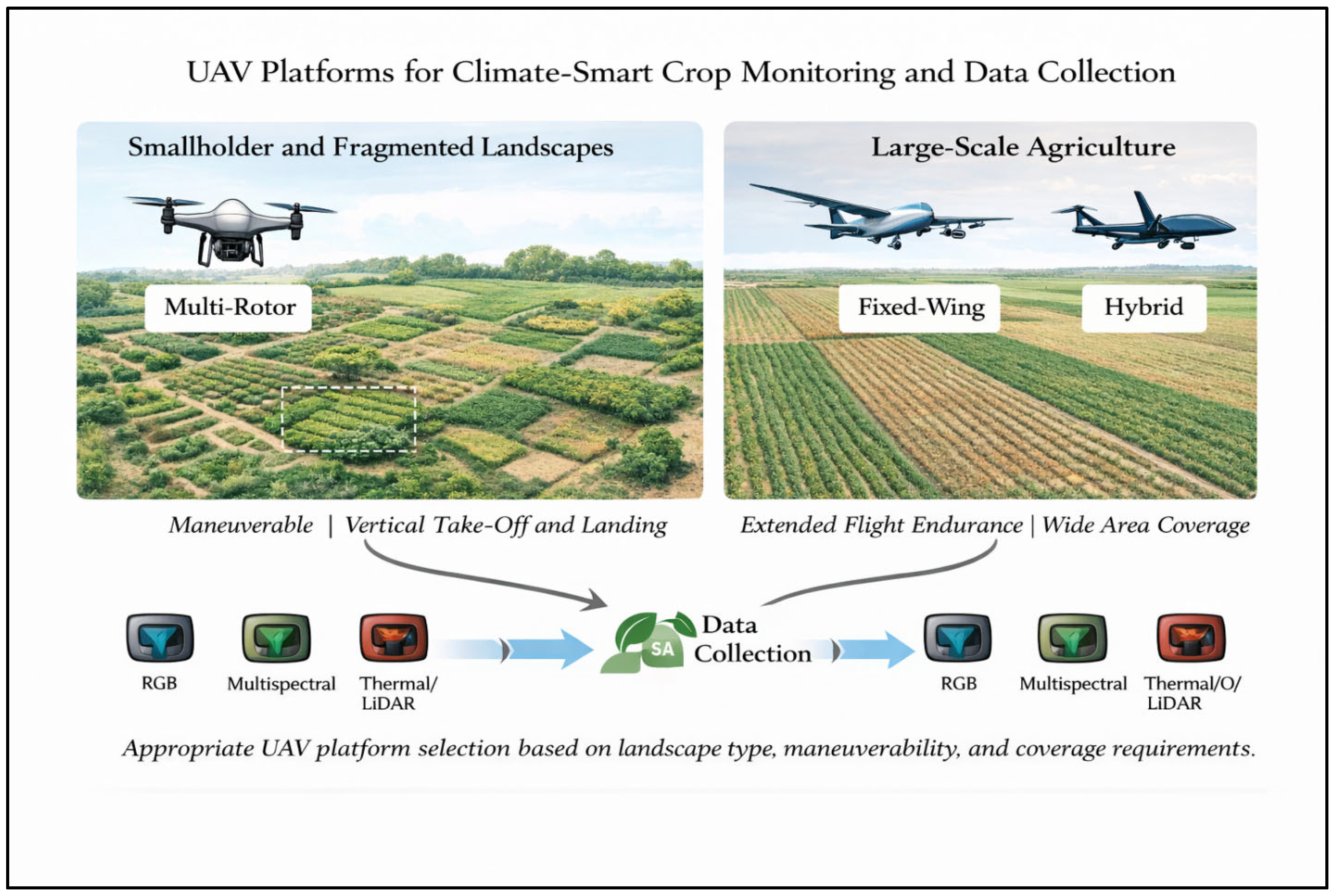 UAV-Based Remote Sensing and Artificial Intelligence for Climate-Smart ...