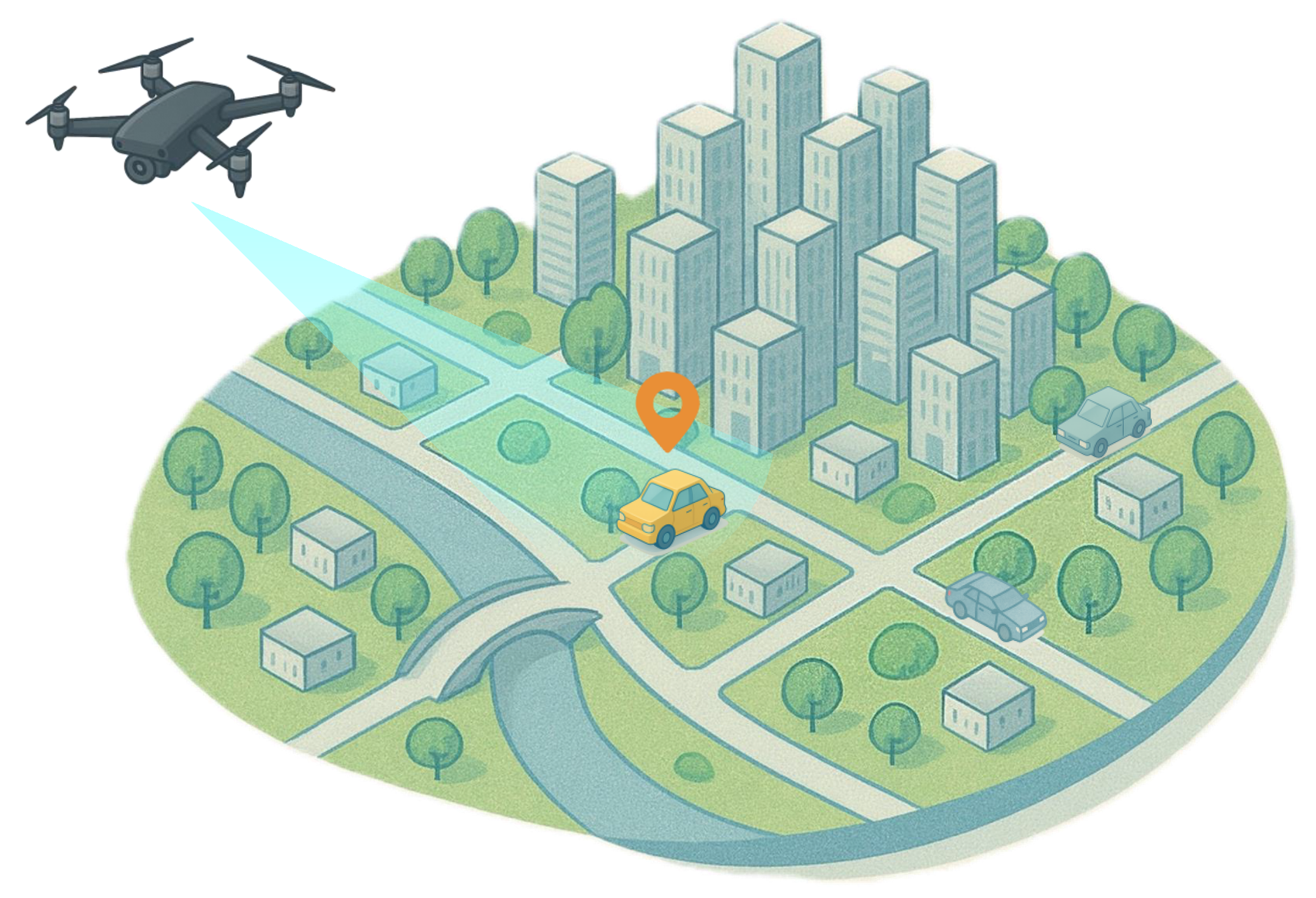 SkyPin: Benchmarking Target Geo-Localization from UAV Imagery on 2.5D Maps