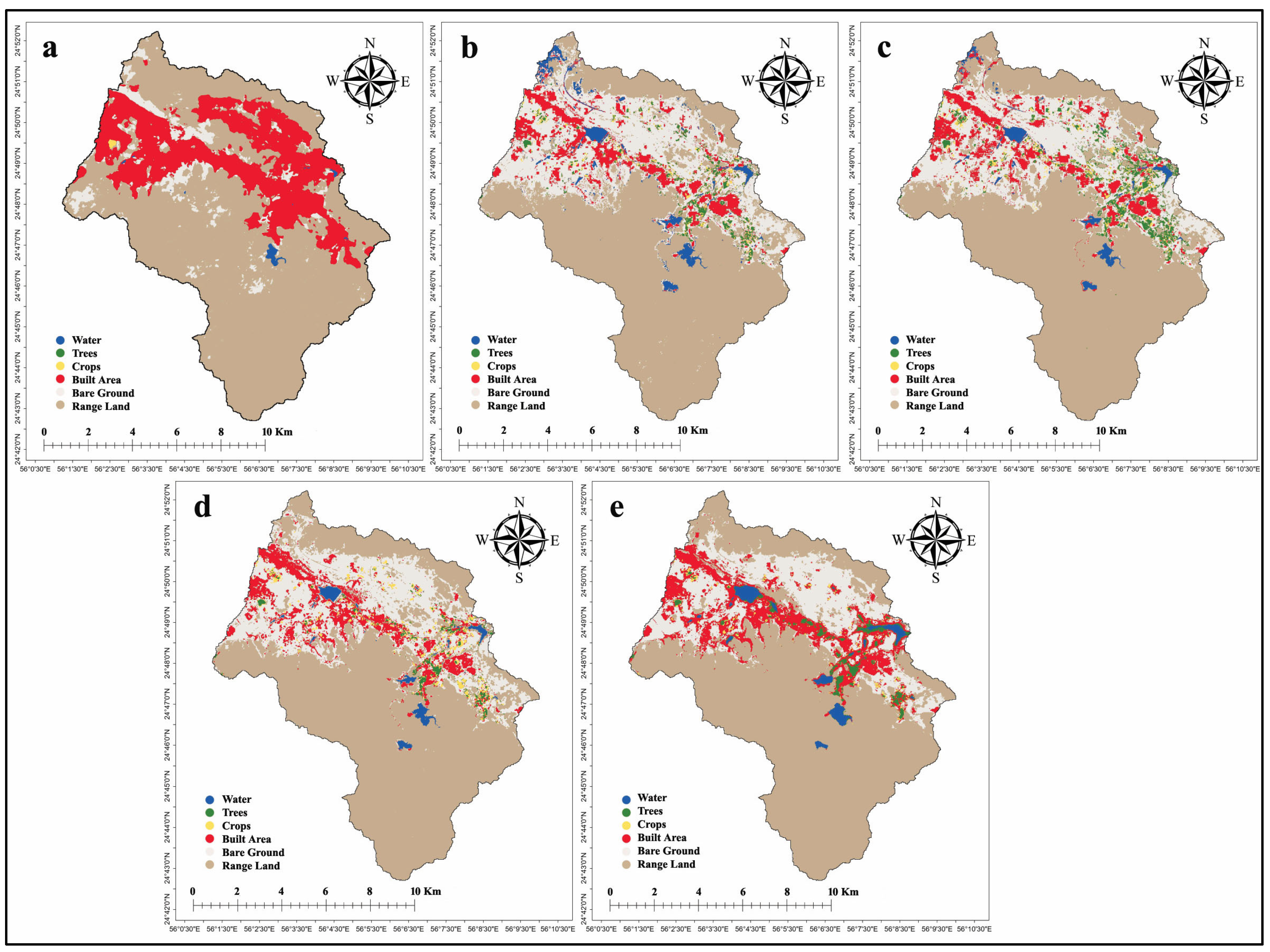 Impact of LULC Classification Methods on Runoff Simulation in an Arid ...