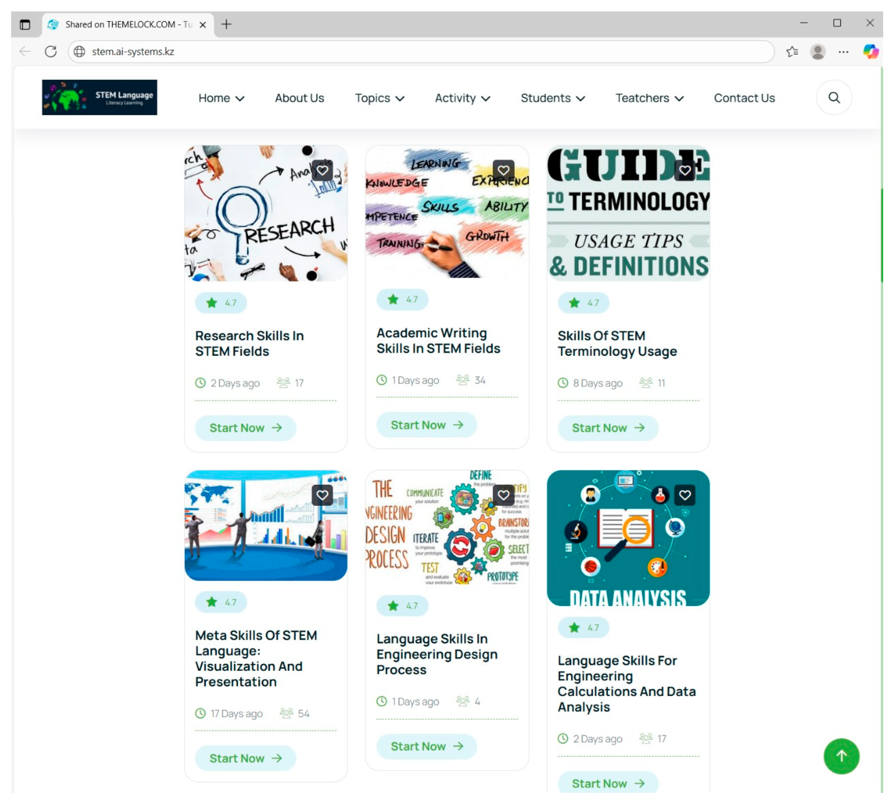 AI-Enhanced Digital STEM Language Learning in Technical Education