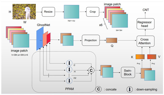A Weakly Supervised Hybrid Lightweight Network for Efficient Crowd Counting