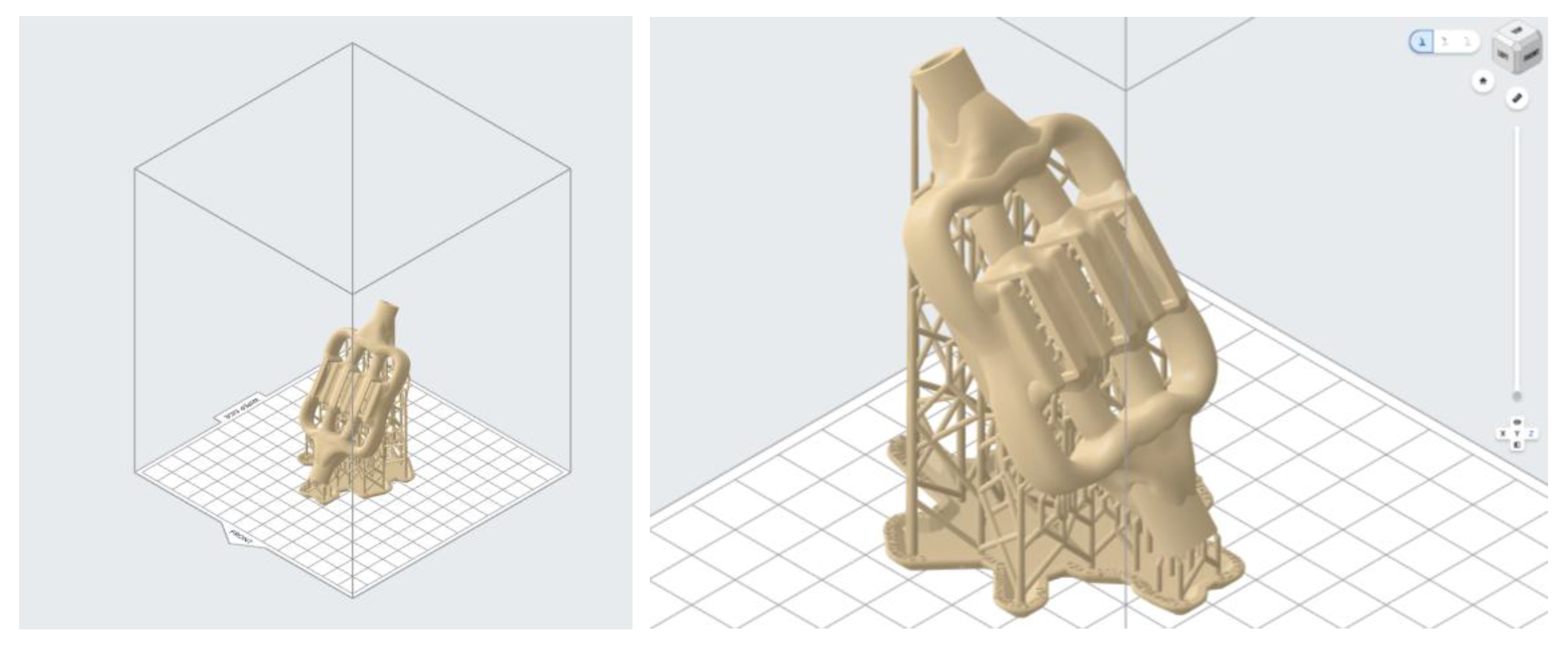 A Two-Stage Generative Design Process for Lightweight Additively ...