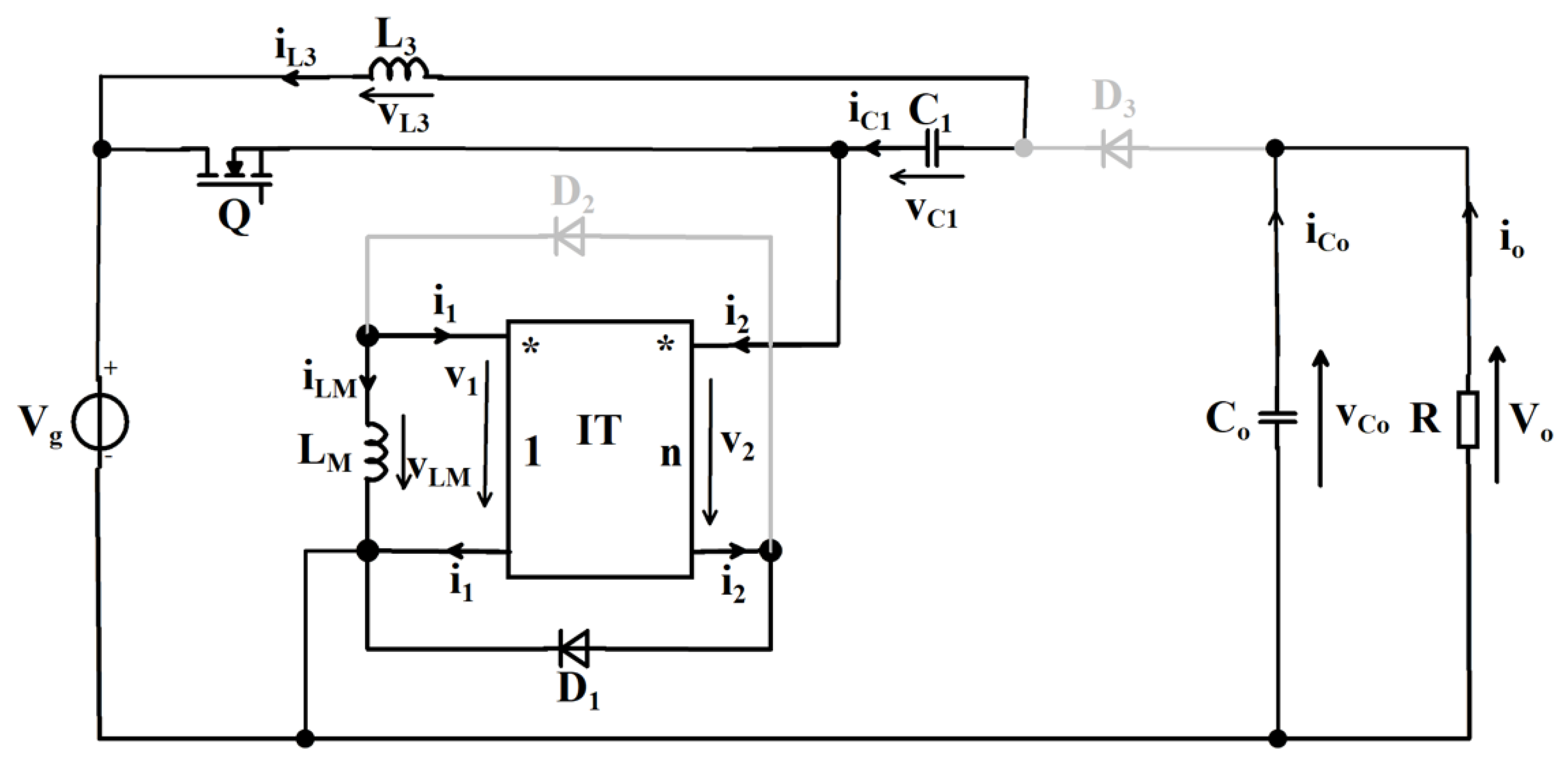 High Step-Up Buck–Boost Converter with Coupled Inductors
