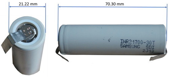 An Experimental and Numerical Study on Charged 21700 Lithium-Ion ...