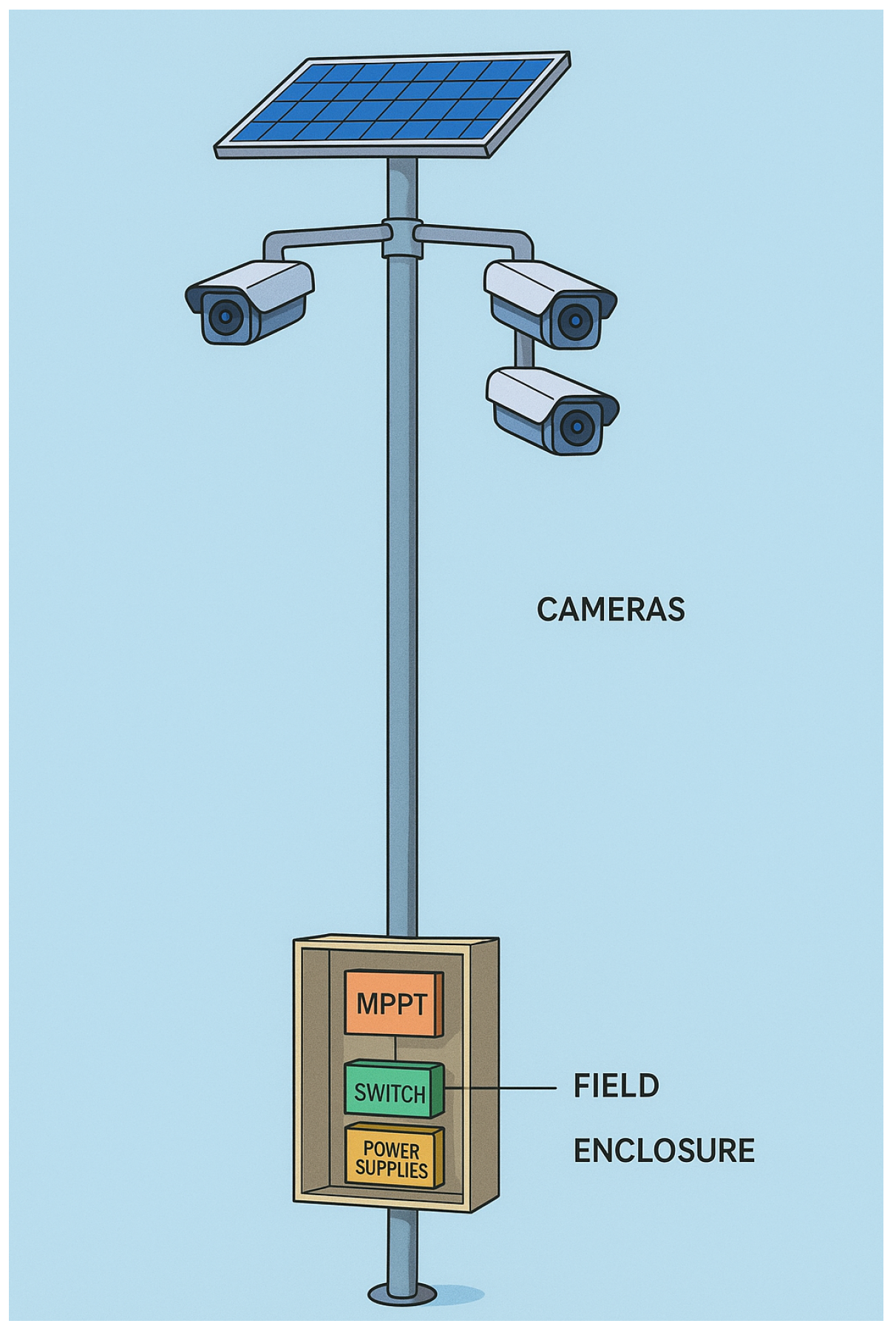 Off-Grid Surveillance Powered by Solar Energy: A Comparative Study of ...