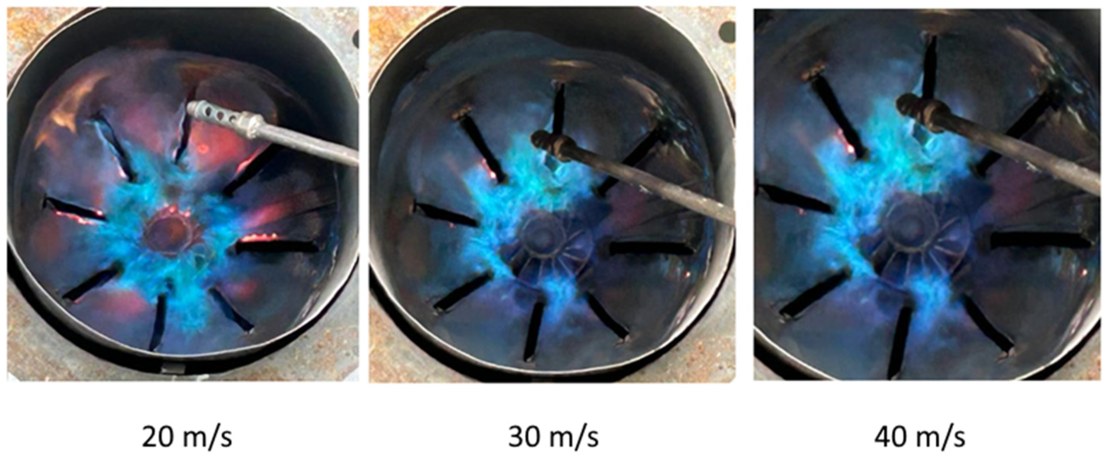 Experimental Investigation of an Air-Staged Swirl Burner with ...