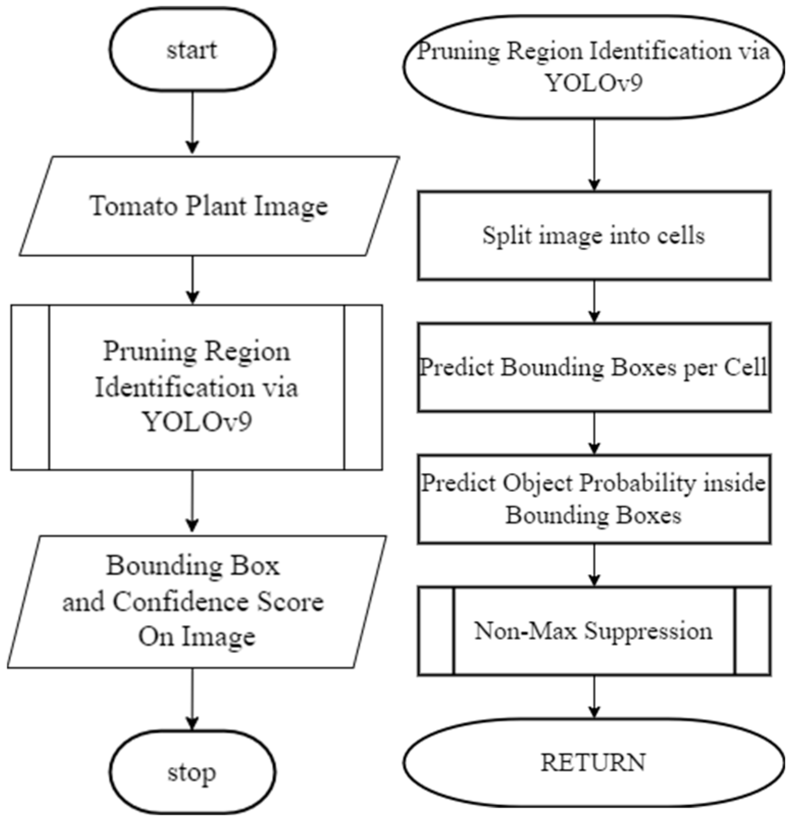 Cognitive Vision-Based Pruning Region Identification Using Deep Learning