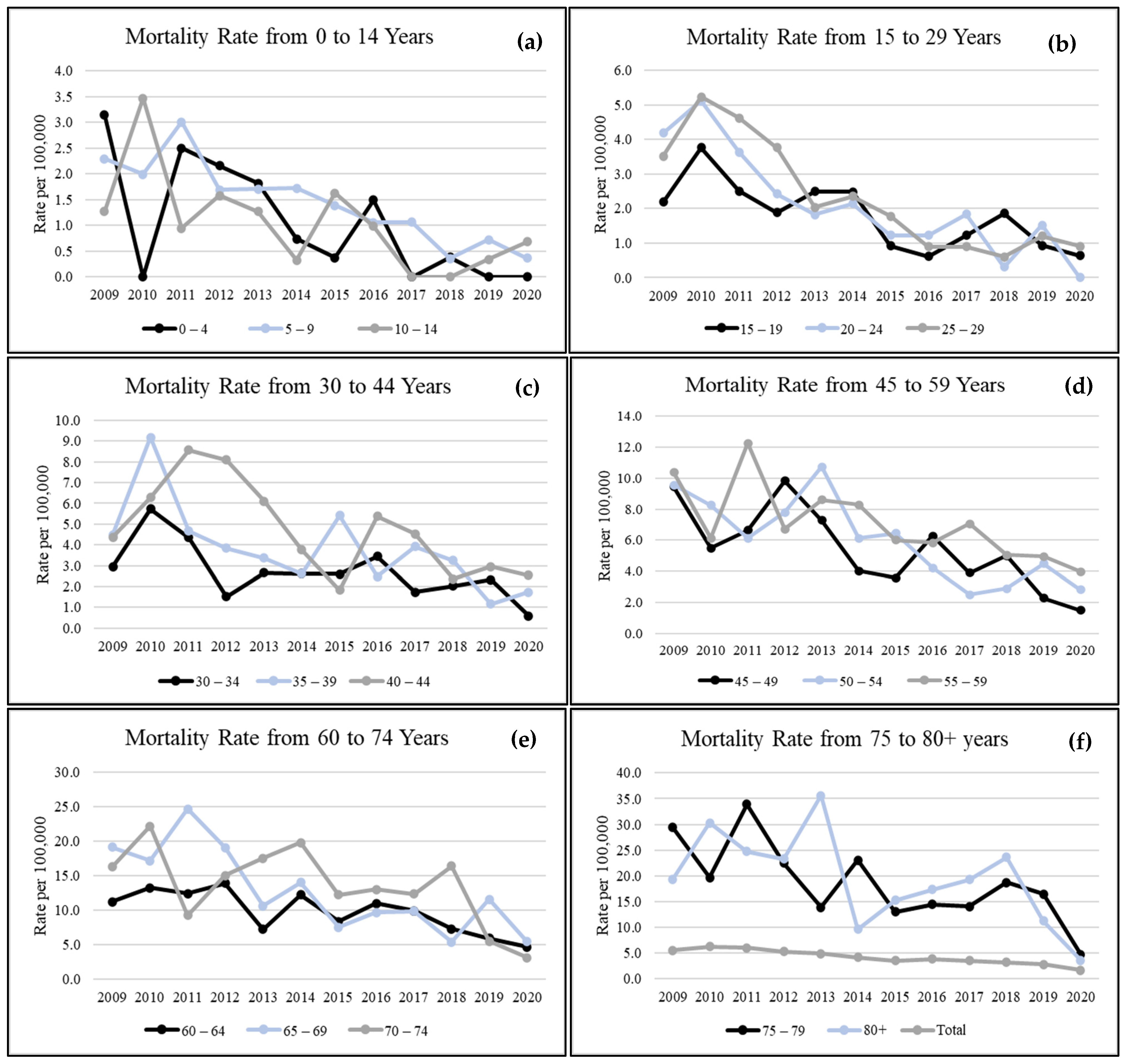 Pedestrian Mortality in Espírito Santo: A Time Trend Analysis from 2009 ...