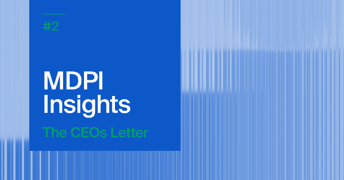 MDPI Insights: The CEO's Letter #2 - Open Peer-Review and IJERPH