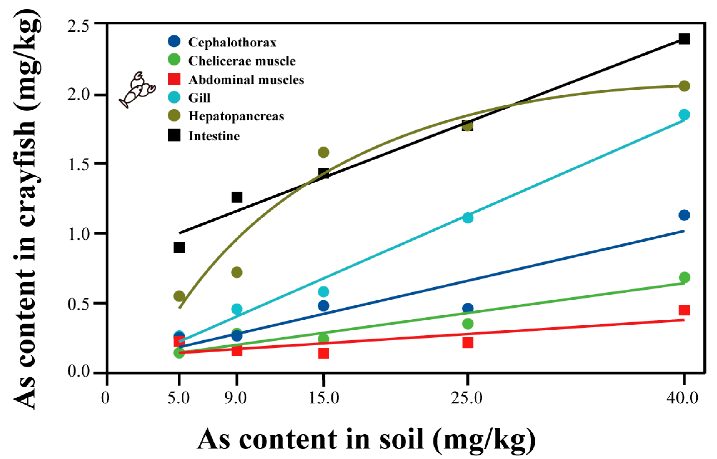 Study on the Bioavailability of Arsenic in the Rice–Crayfish Farming System