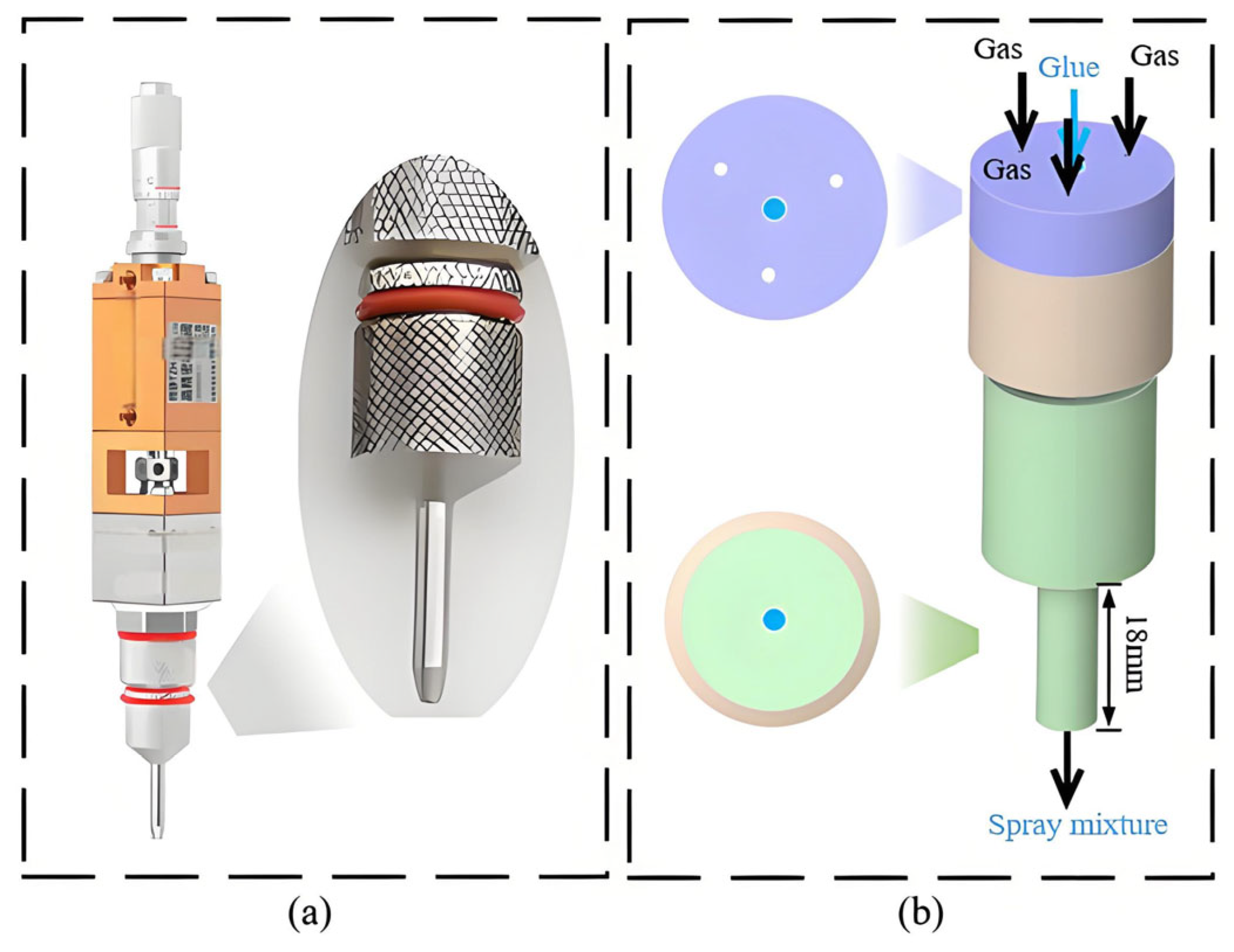 Experimental and CFD Study of Parameters Affecting Glue Spray Atomization