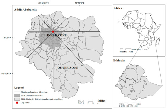 Monitoring Urban Expansion and Urban Green Spaces Change in Addis Ababa ...