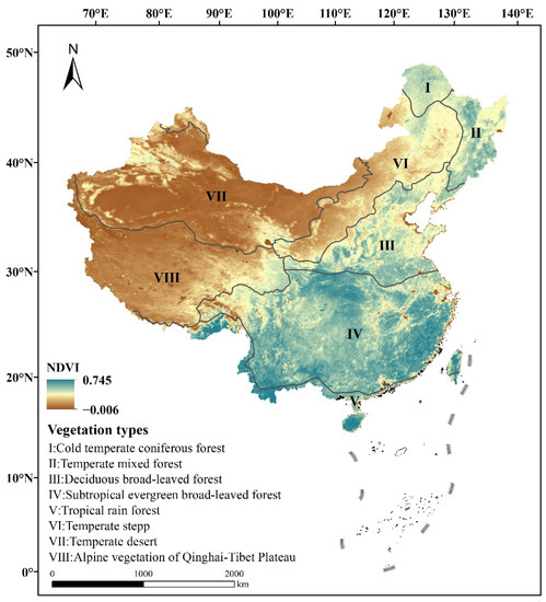 Spatiotemporal Variations in Vegetation Canopy Interception in China ...
