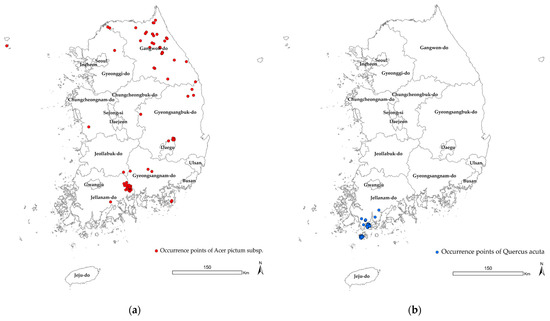 Prediction of Native Seed Habitat Distribution According to SSP ...