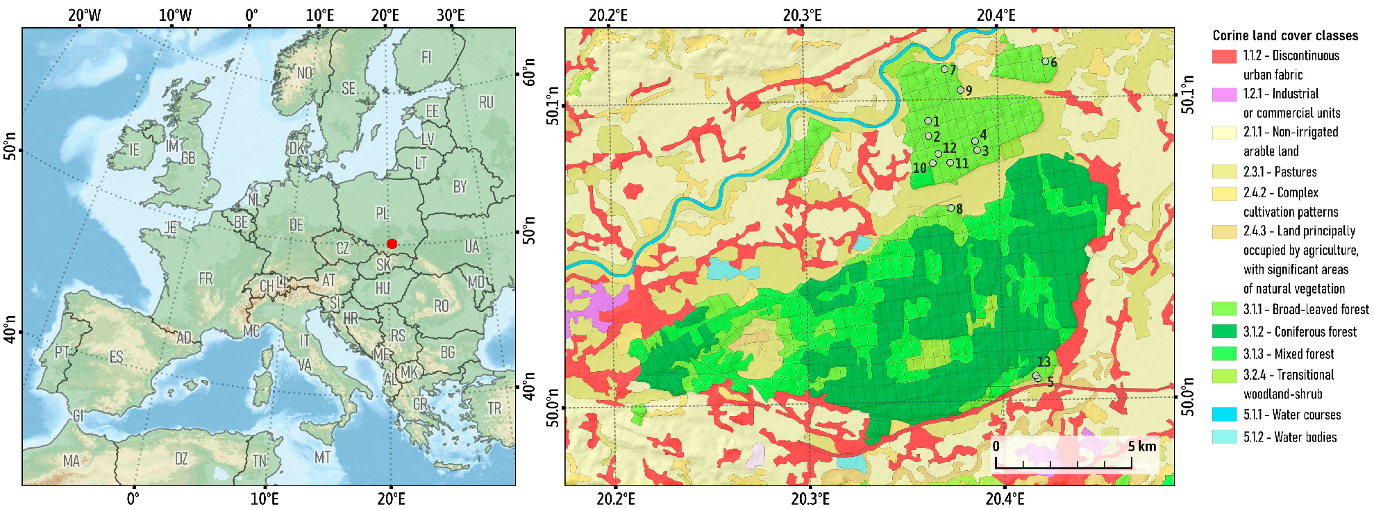 Comparison of the Stem Basal Area Increment of Five Coexisting Tree ...