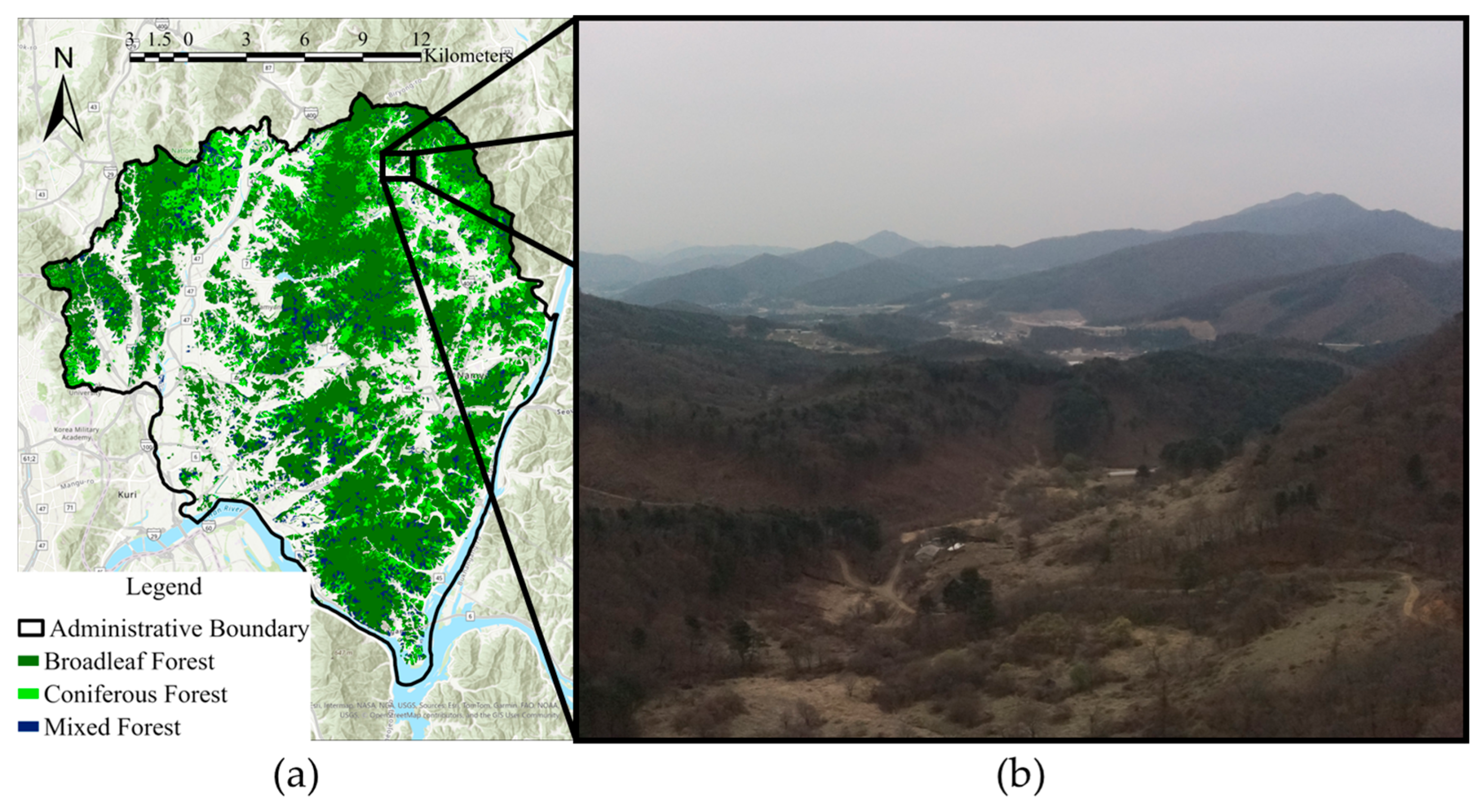 Mapping Forest Climate-Sensitivity Belts in a Mountainous Region of ...