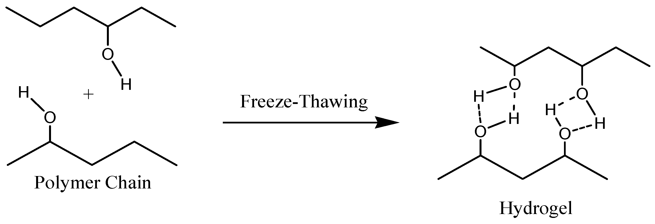 Preparation of Hydrogel by Crosslinking and Multi-Dimensional Applications