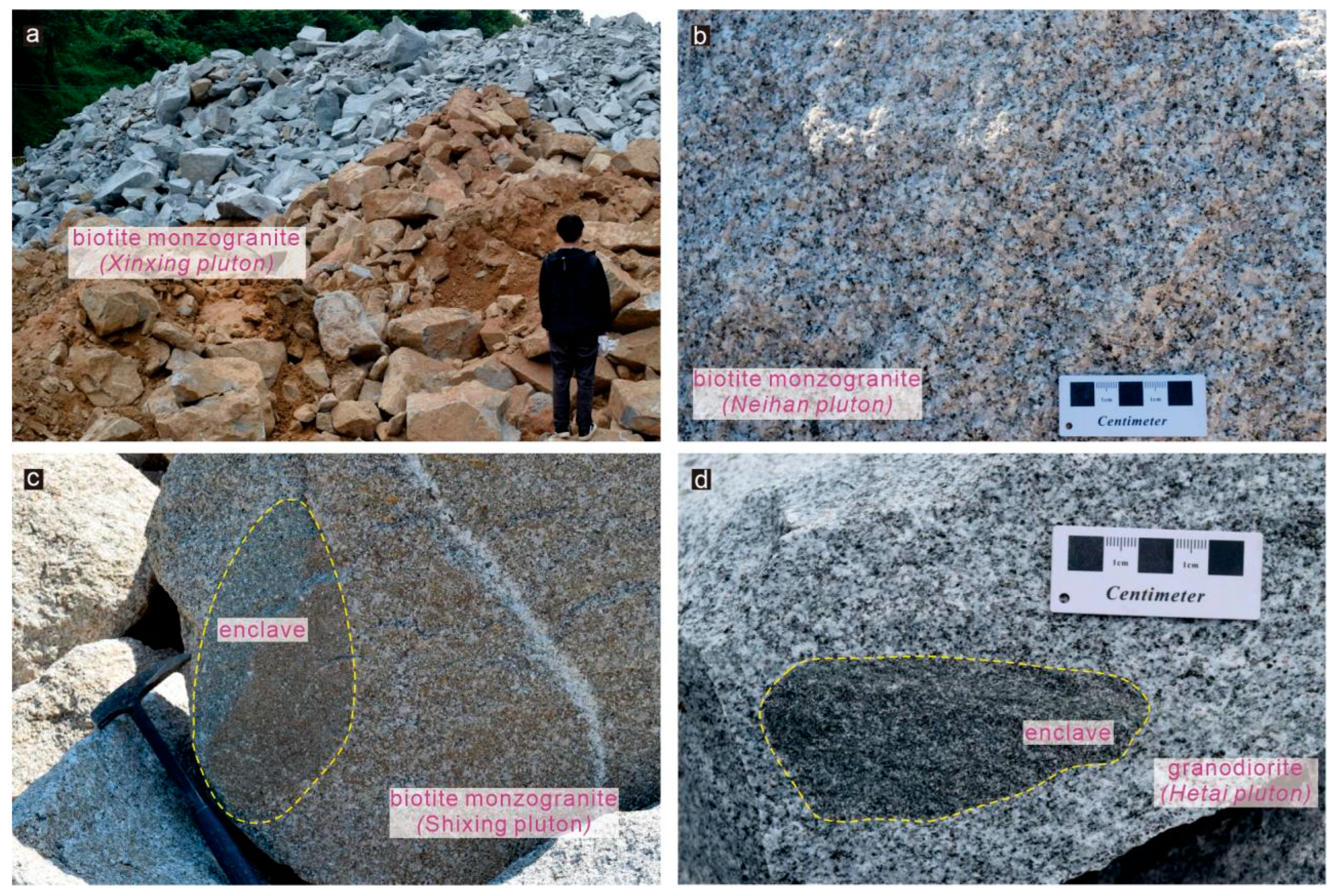 Characteristics and Geodynamic Evolution of Indosinian Granitoids in ...