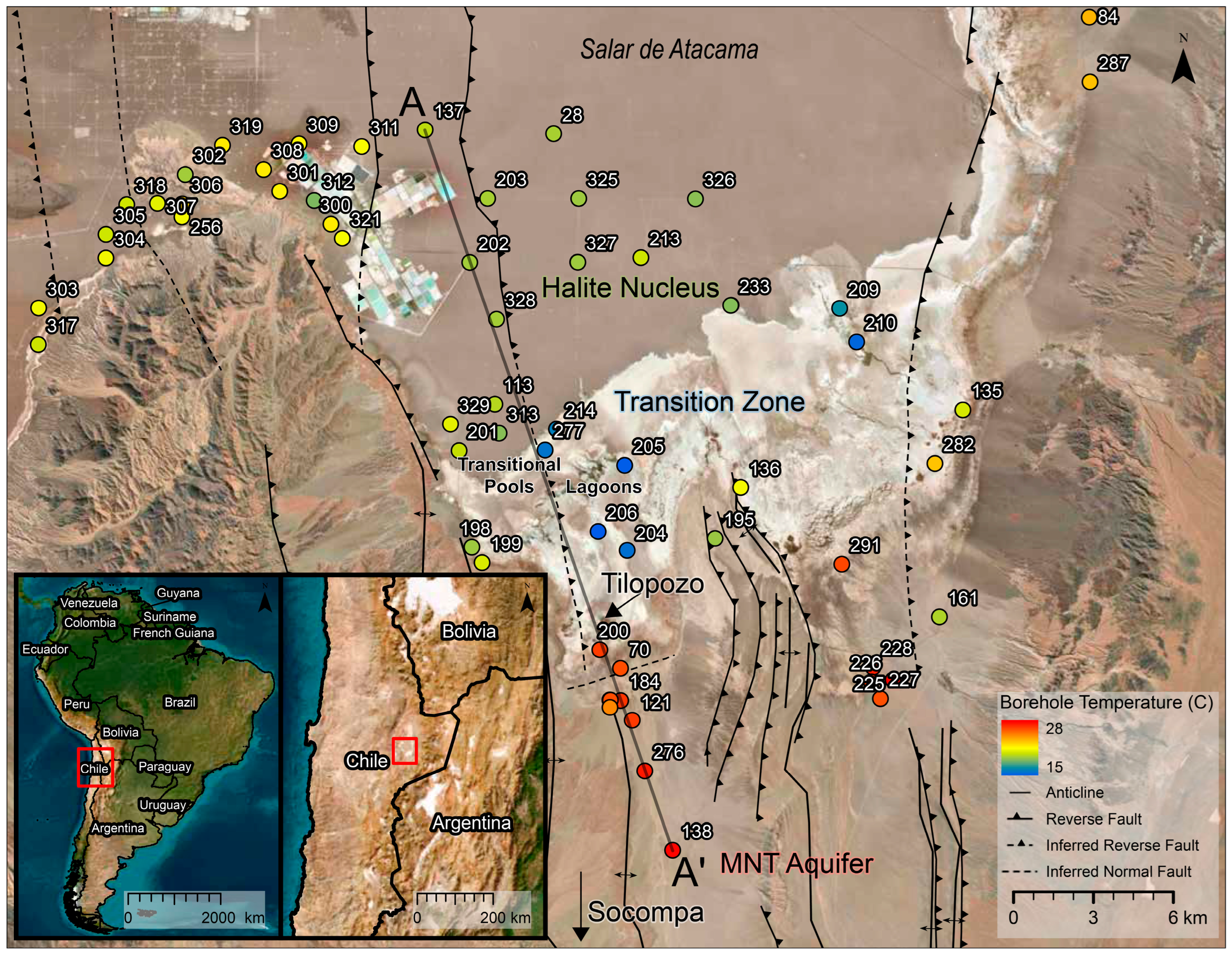 Subsurface Temperature Distributions Constrain Groundwater Flow in ...