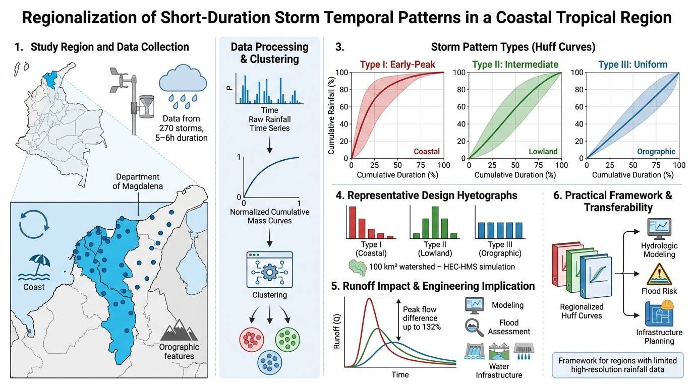 Regionalization of Short-Duration Storm Temporal Patterns Using Huff ...