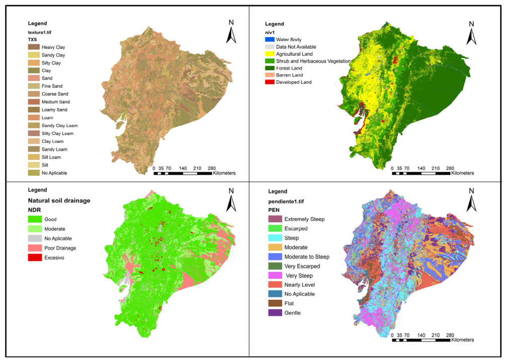 Distributed Estimation of the Curve Number (CN) in Continental Ecuador ...